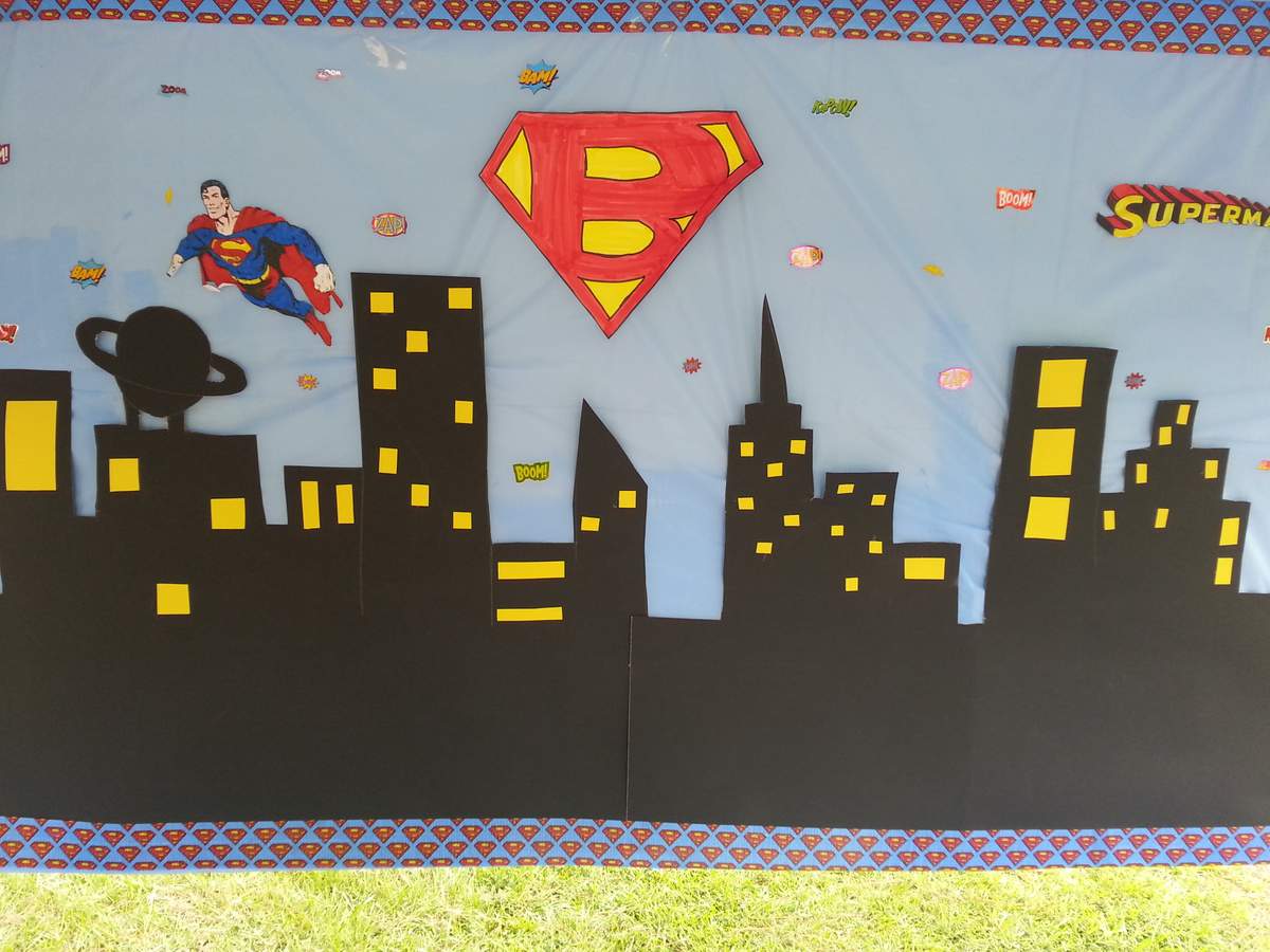 Superman Birthday Party Ideas | Photo 1 of 14 | Catch My Party