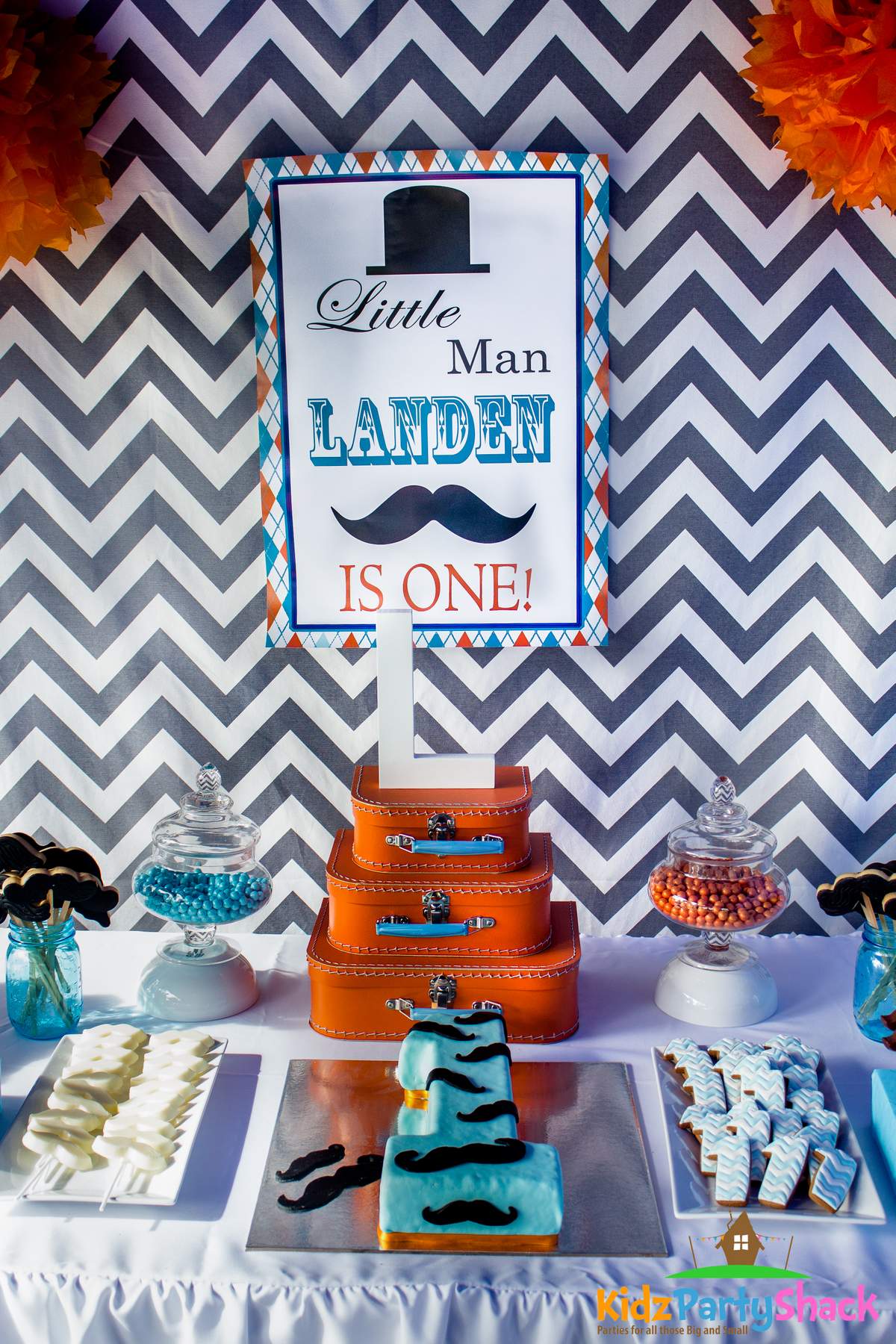 Little Man Birthday Party Ideas | Photo 2 of 60 | Catch My Party