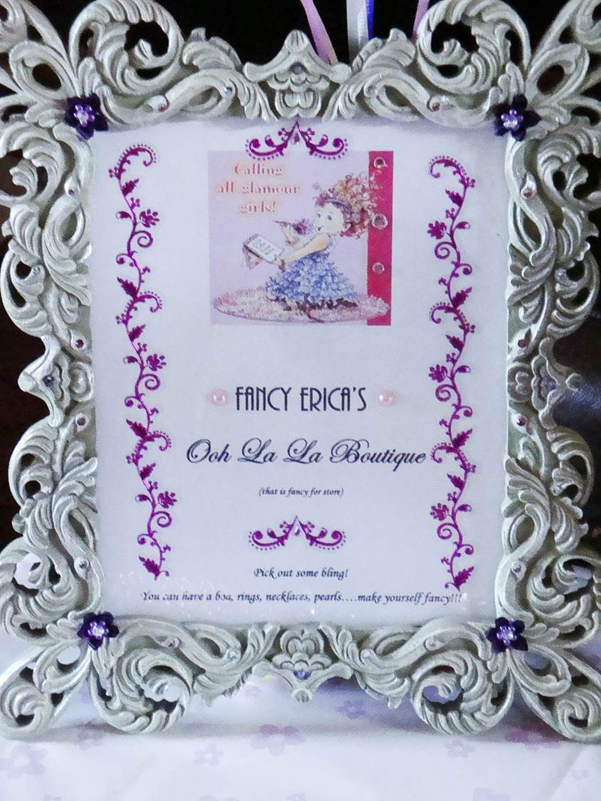 Fancy Nancy and Paris Birthday Party Ideas | Photo 10 of 20 | Catch My ...