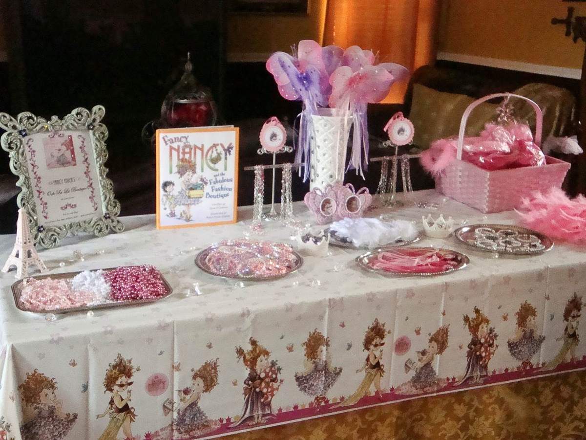 Fancy Nancy and Paris Birthday Party Ideas | Photo 10 of 20 | Catch My ...