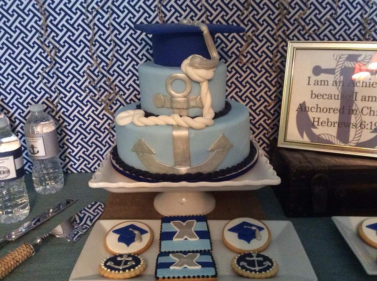 Nautical Graduation/End of School Party Ideas | Photo 1 of 8 | Catch My ...