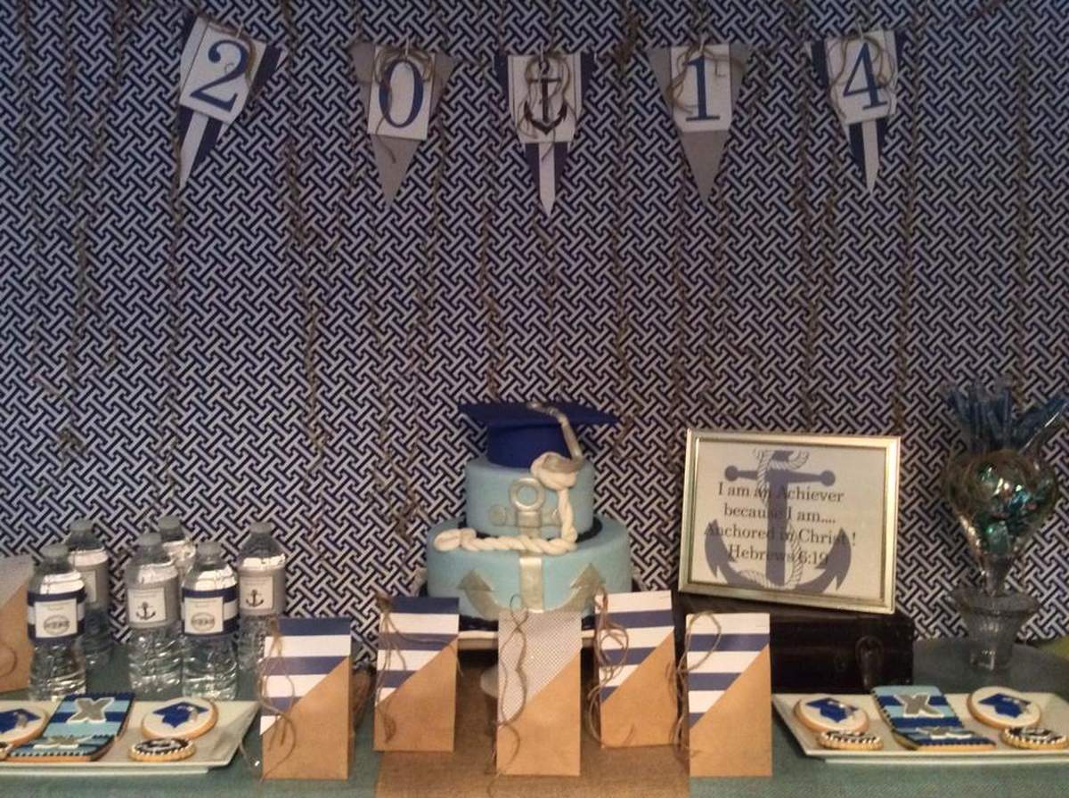 Nautical Graduation/End of School Party Ideas | Photo 1 of 8 | Catch My ...