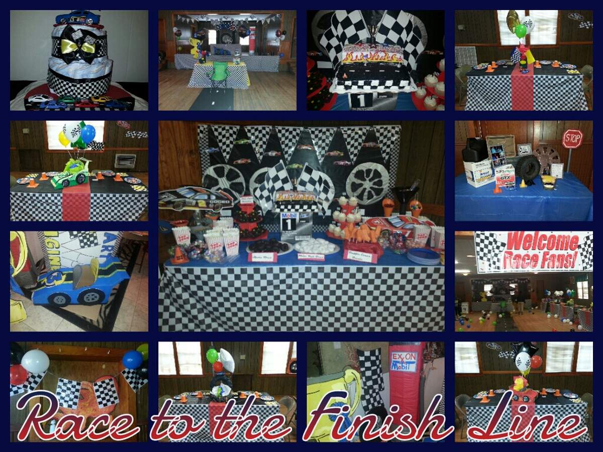 Race Car Baby Shower Party Ideas | Photo 13 of 17 | Catch My Party