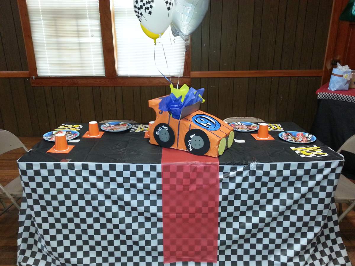 Race Car Baby Shower Party Ideas | Photo 13 of 17 | Catch My Party