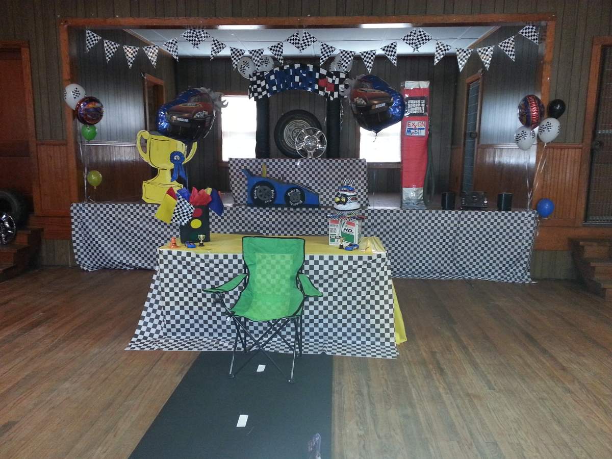 Race Car Baby Shower Party Ideas | Photo 13 of 17 | Catch My Party