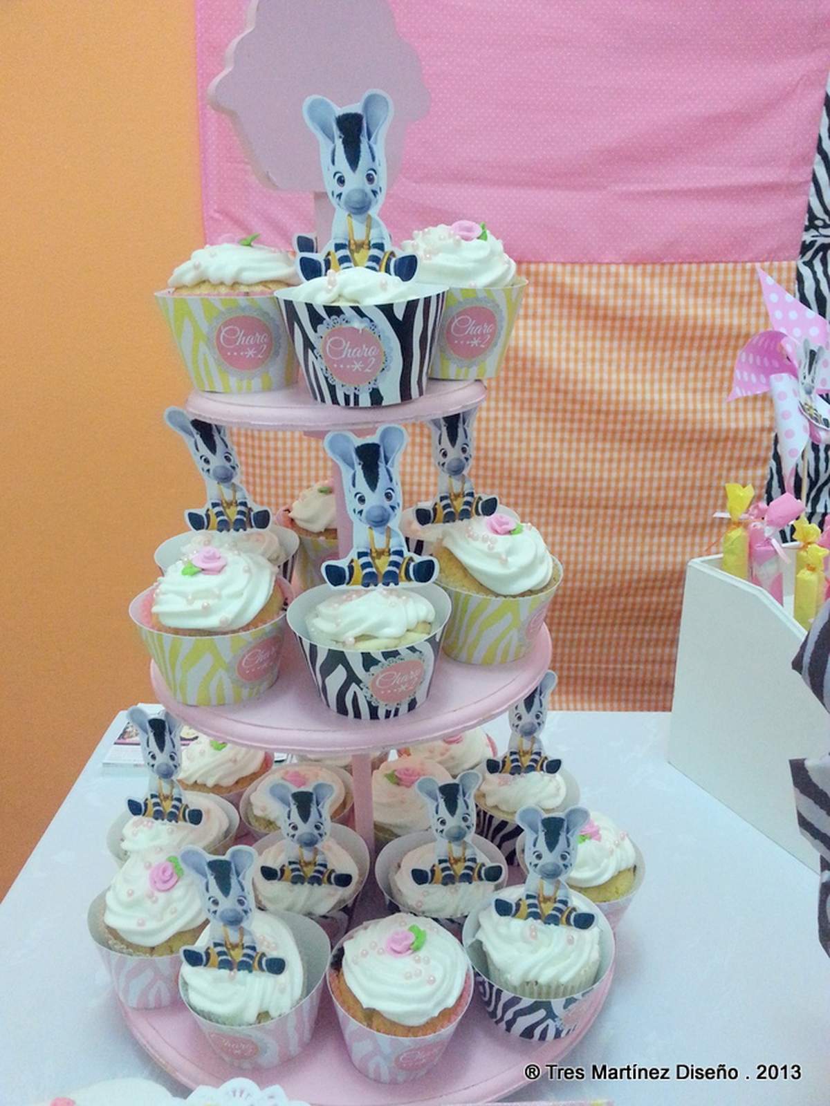 Pink/Zebra Theme Birthday Party Ideas | Photo 8 of 21 | Catch My Party