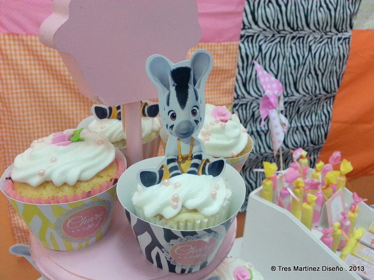 Pink/Zebra Theme Birthday Party Ideas | Photo 8 of 21 | Catch My Party