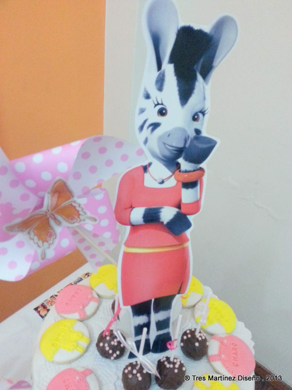 Pink/Zebra Theme Birthday Party Ideas | Photo 8 of 21 | Catch My Party