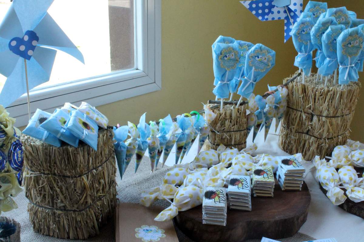 Rustic Baptism Party Ideas | Photo 26 of 35 | Catch My Party