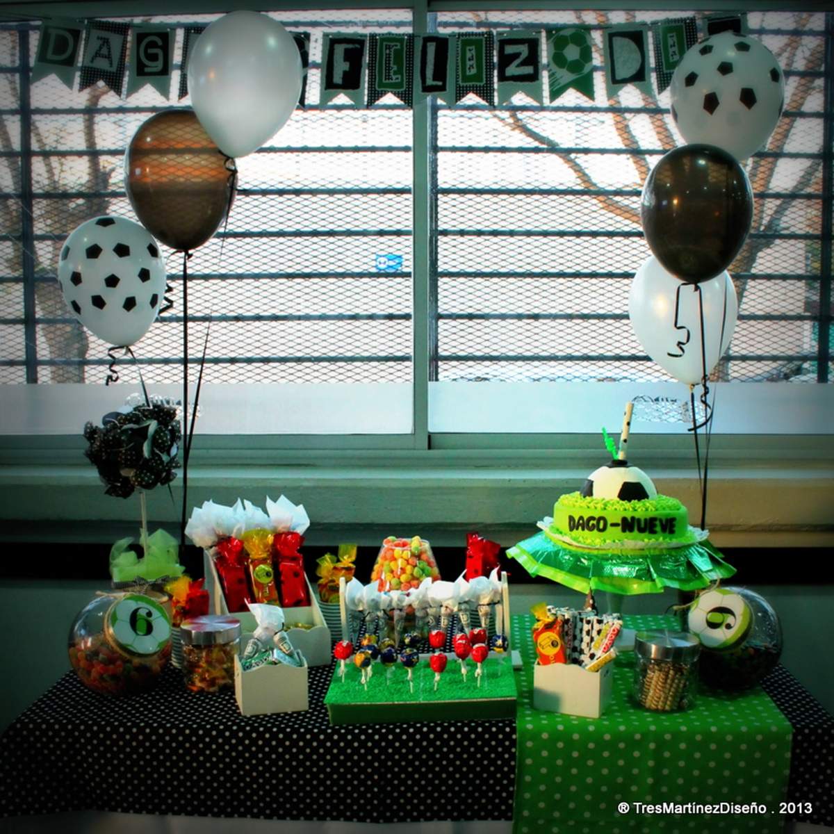 Soccer/Football/Fútbol / Birthday "Futbol party para Dago!" | Catch My ...