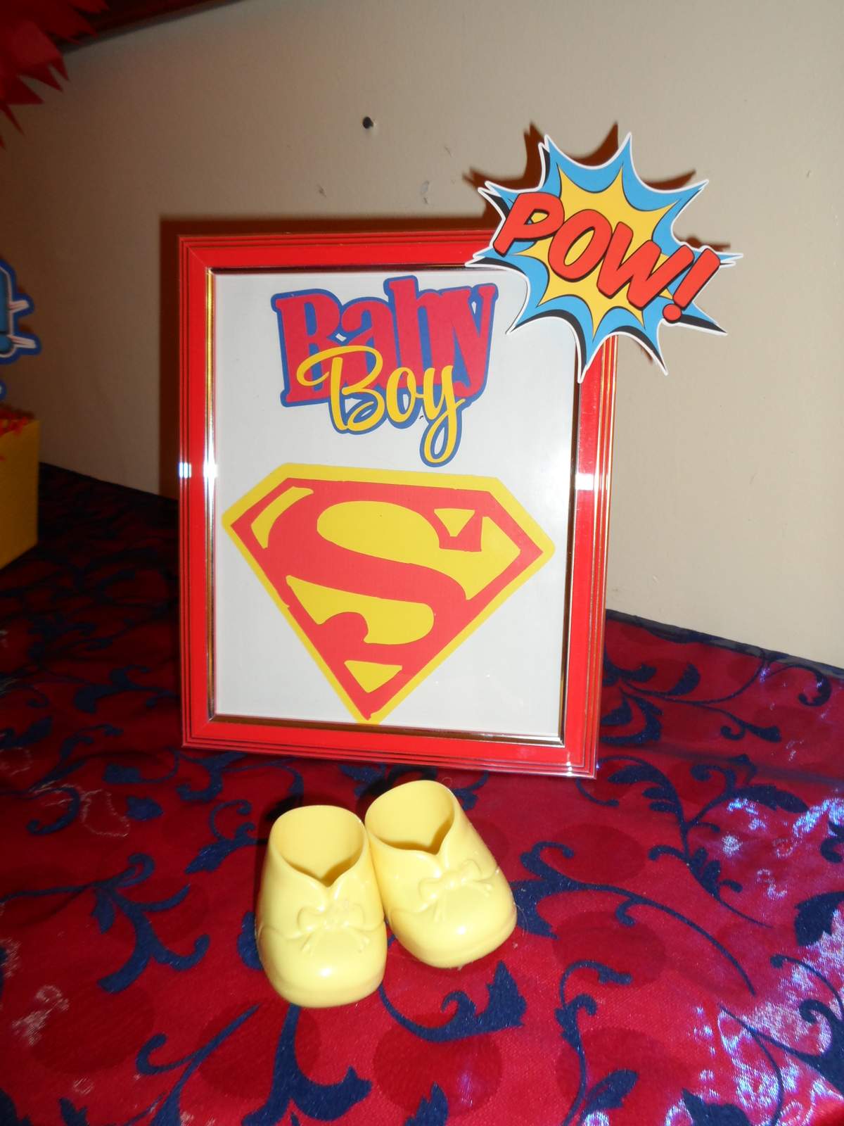 Superman Baby Shower Party Ideas | Photo 27 of 35 | Catch My Party