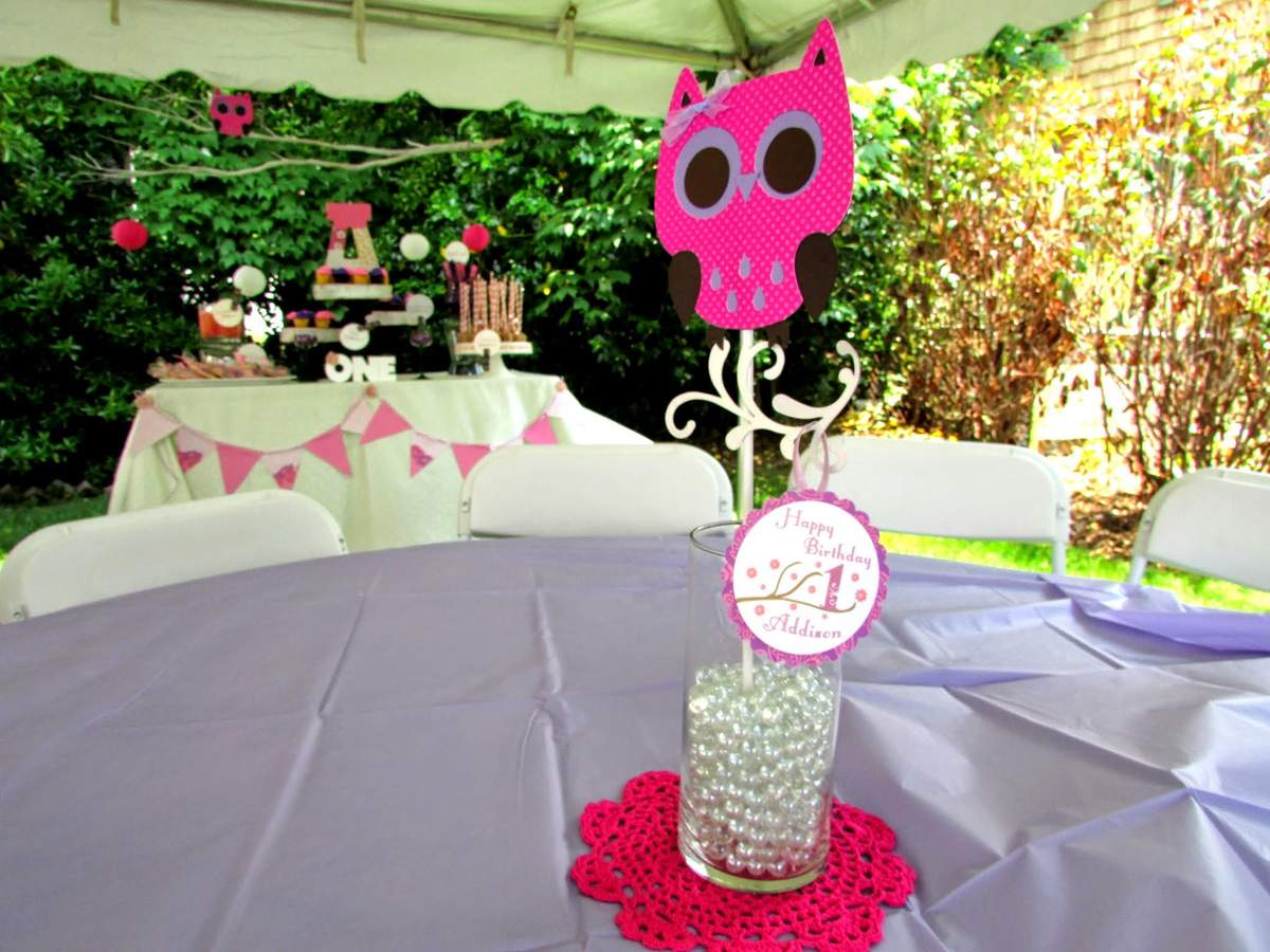 Owl Birthday Party Ideas | Photo 17 of 23 | Catch My Party