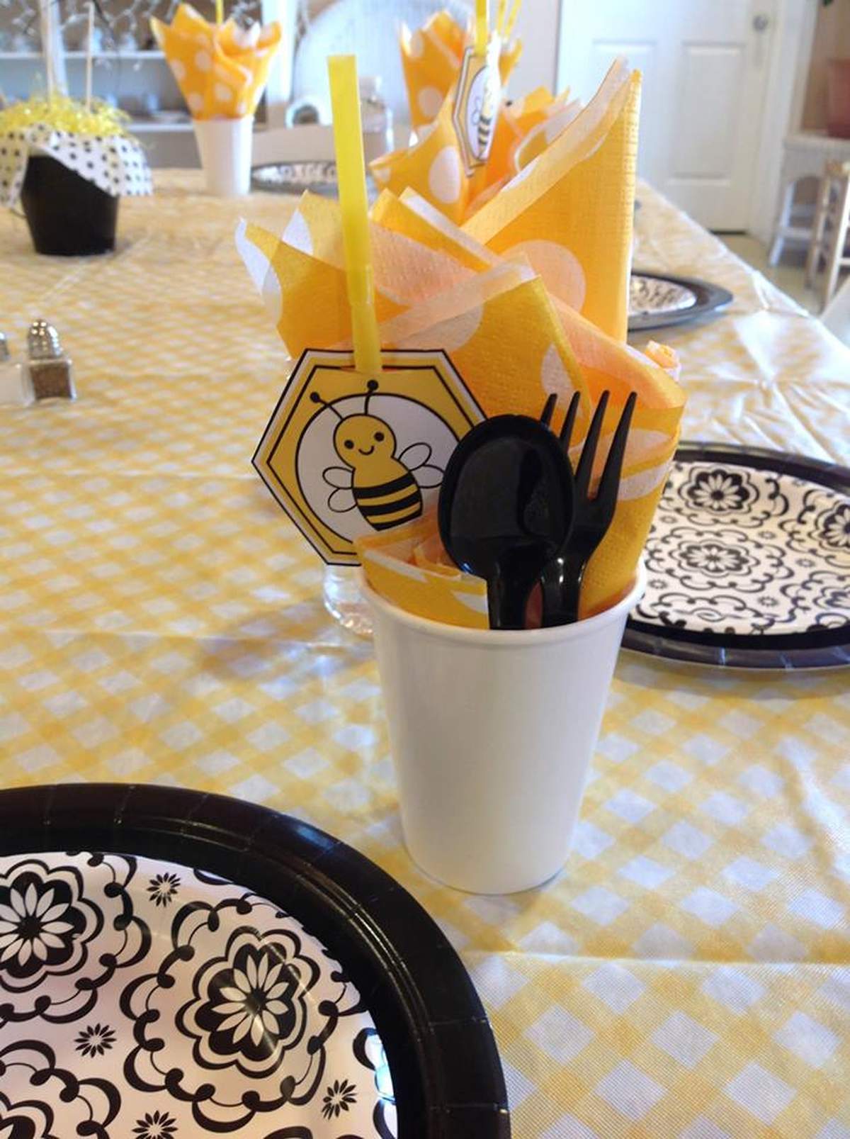 Bee Day Party Birthday Party Ideas | Photo 6 of 7 | Catch My Party