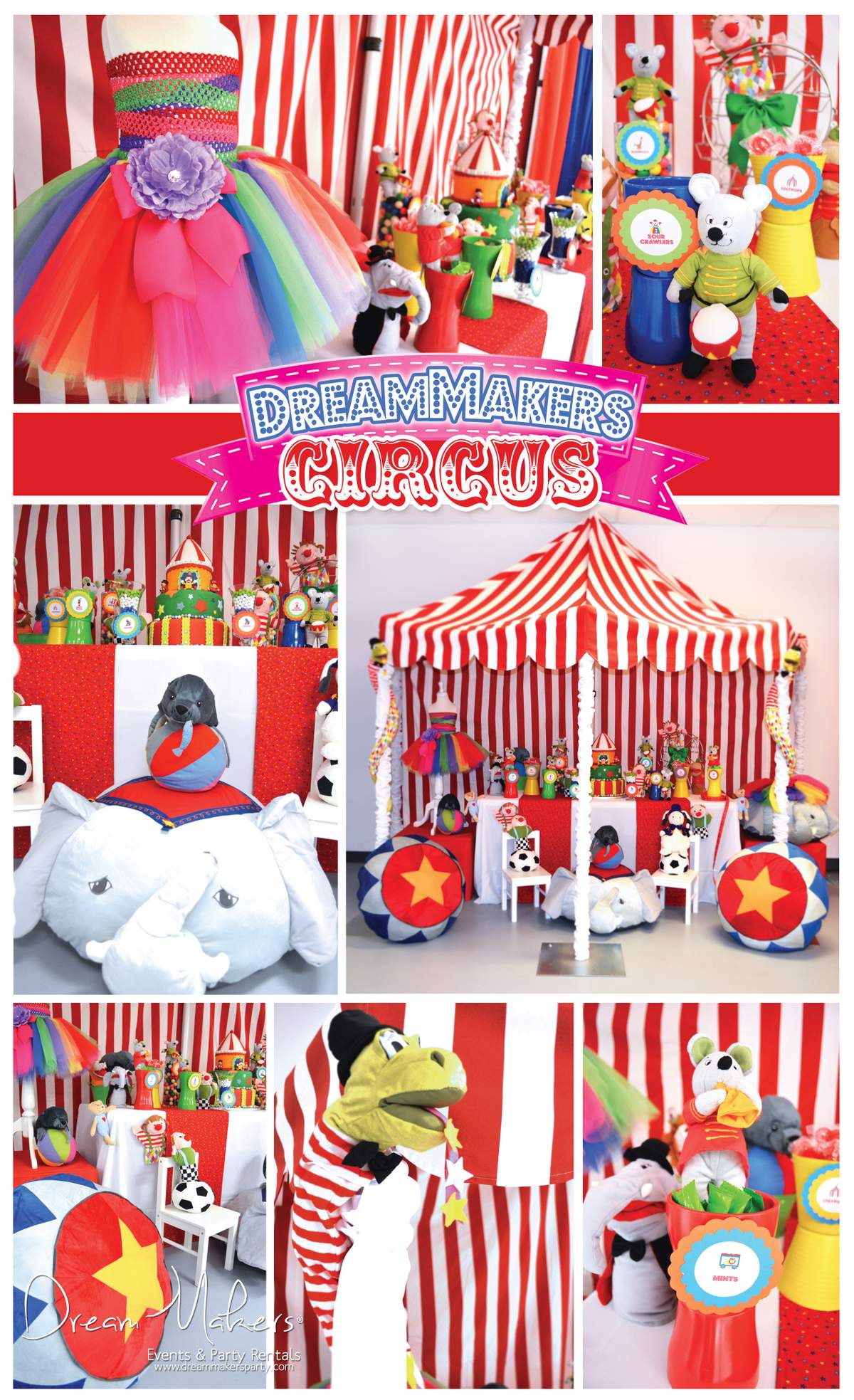 Circus Birthday Party Ideas | Photo 2 of 8 | Catch My Party
