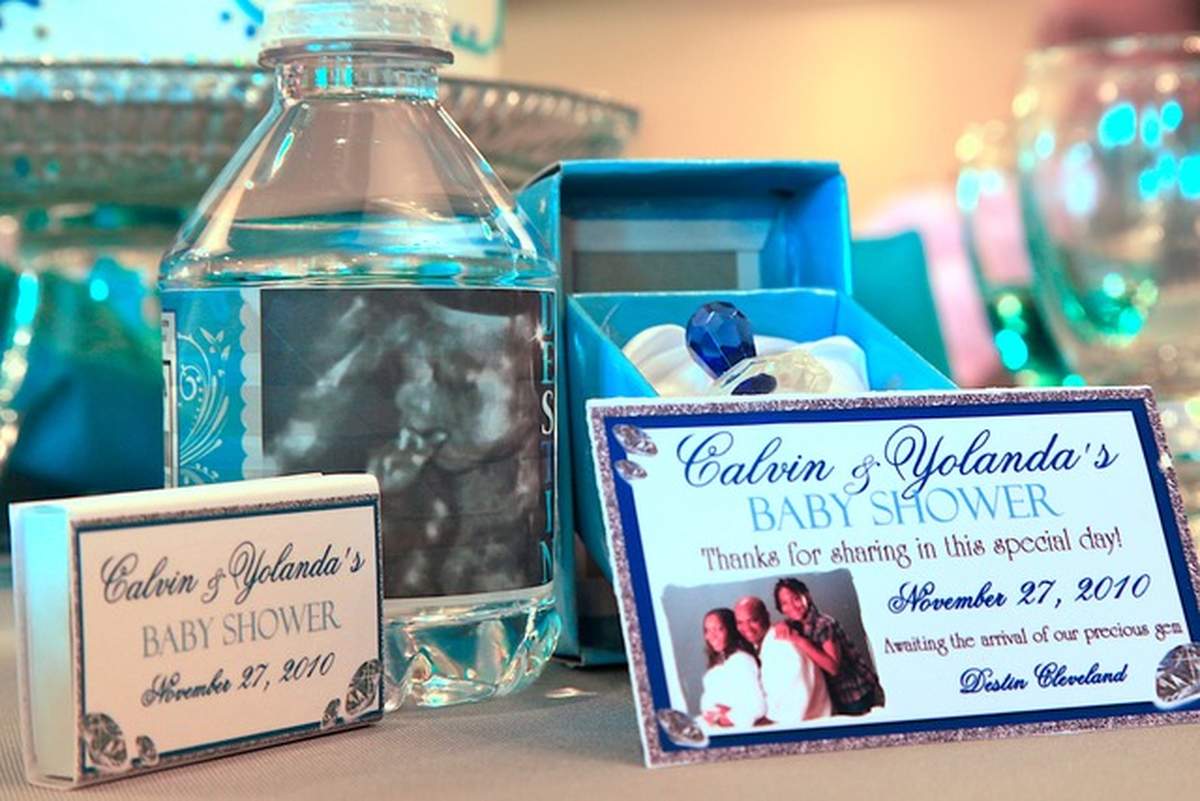Pacifier & Diamond Baby Shower Party Ideas | Photo 1 of 7 | Catch My Party
