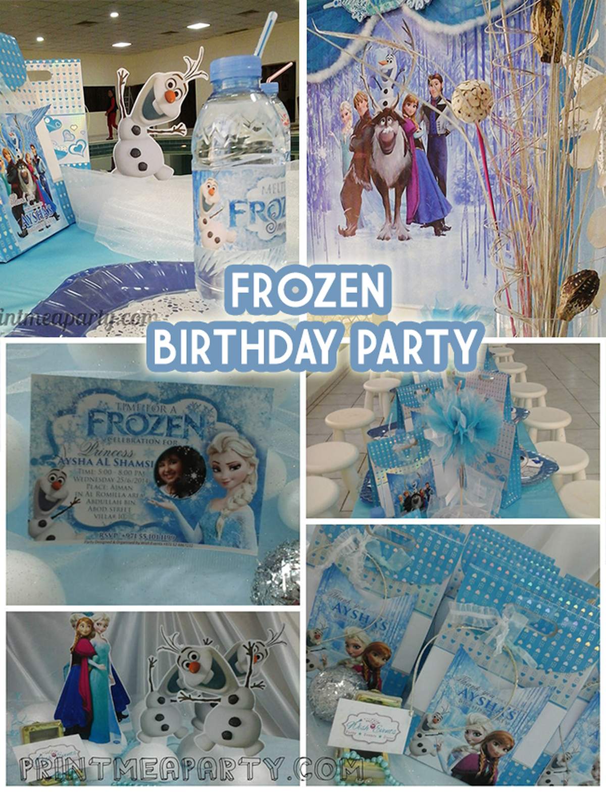 Poolside Frozen party / Birthday "Frozen Birthday Party" | Catch My Party