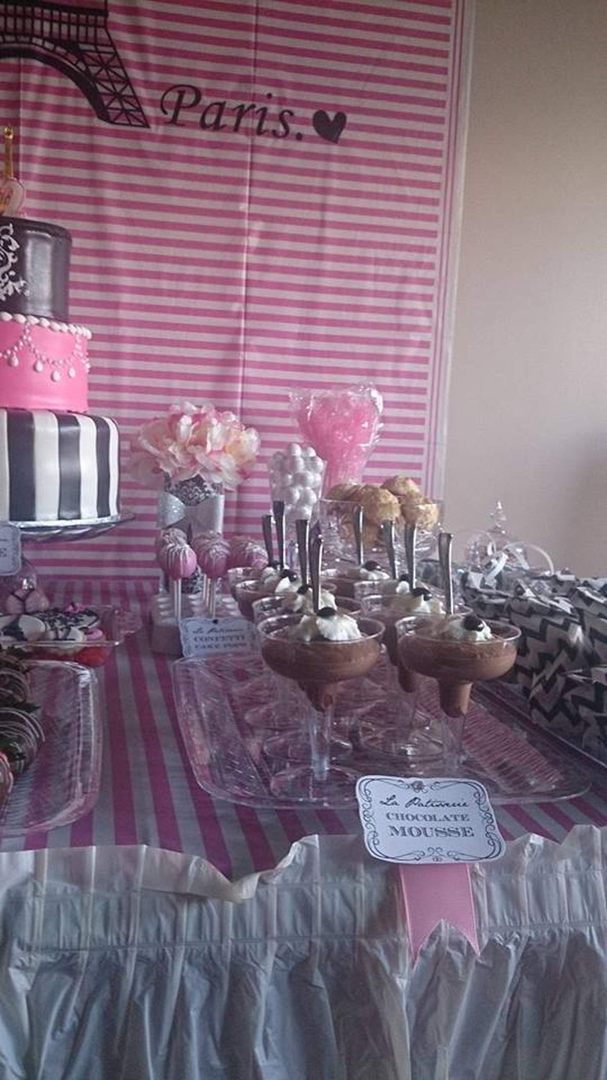 Parisian, French Birthday Party Ideas | Photo 6 of 36 | Catch My Party