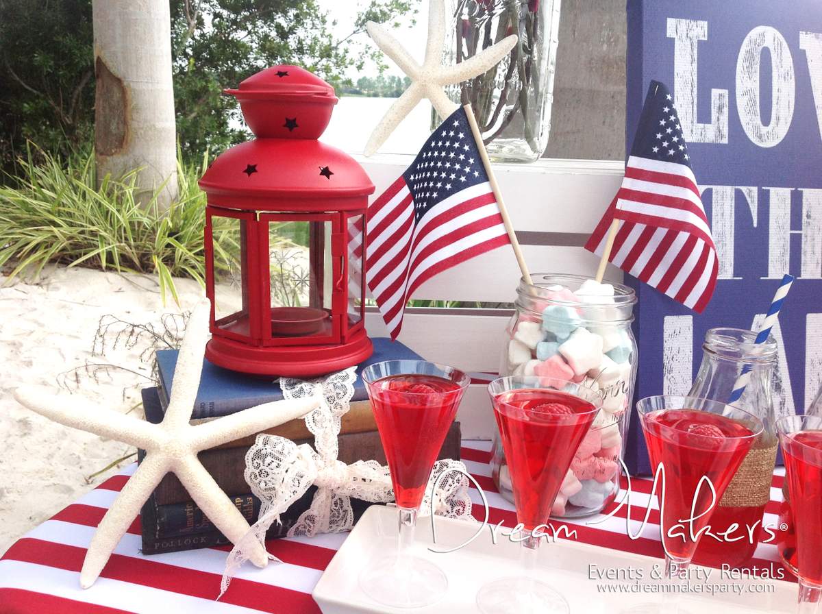 4th of July 4th of July Party Ideas | Photo 2 of 22 | Catch My Party