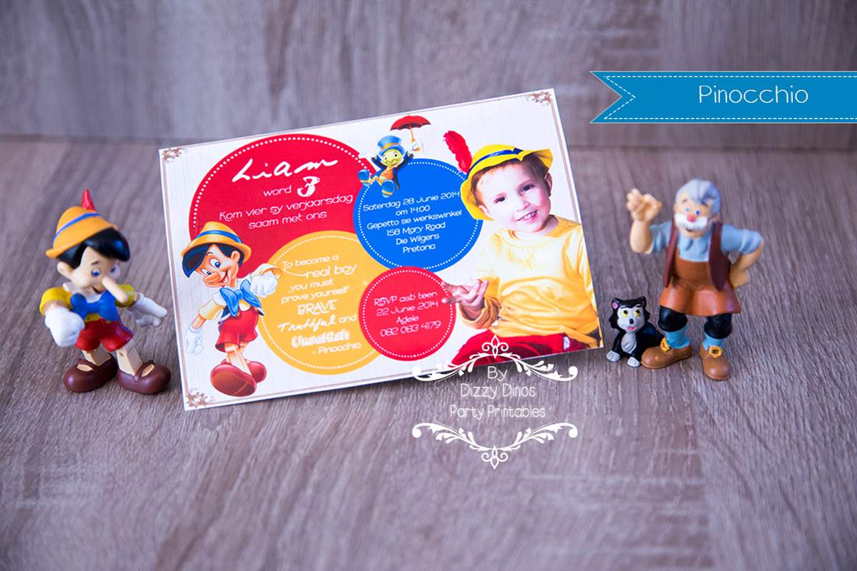 Pinocchio Birthday Party Ideas | Photo 19 of 53 | Catch My Party