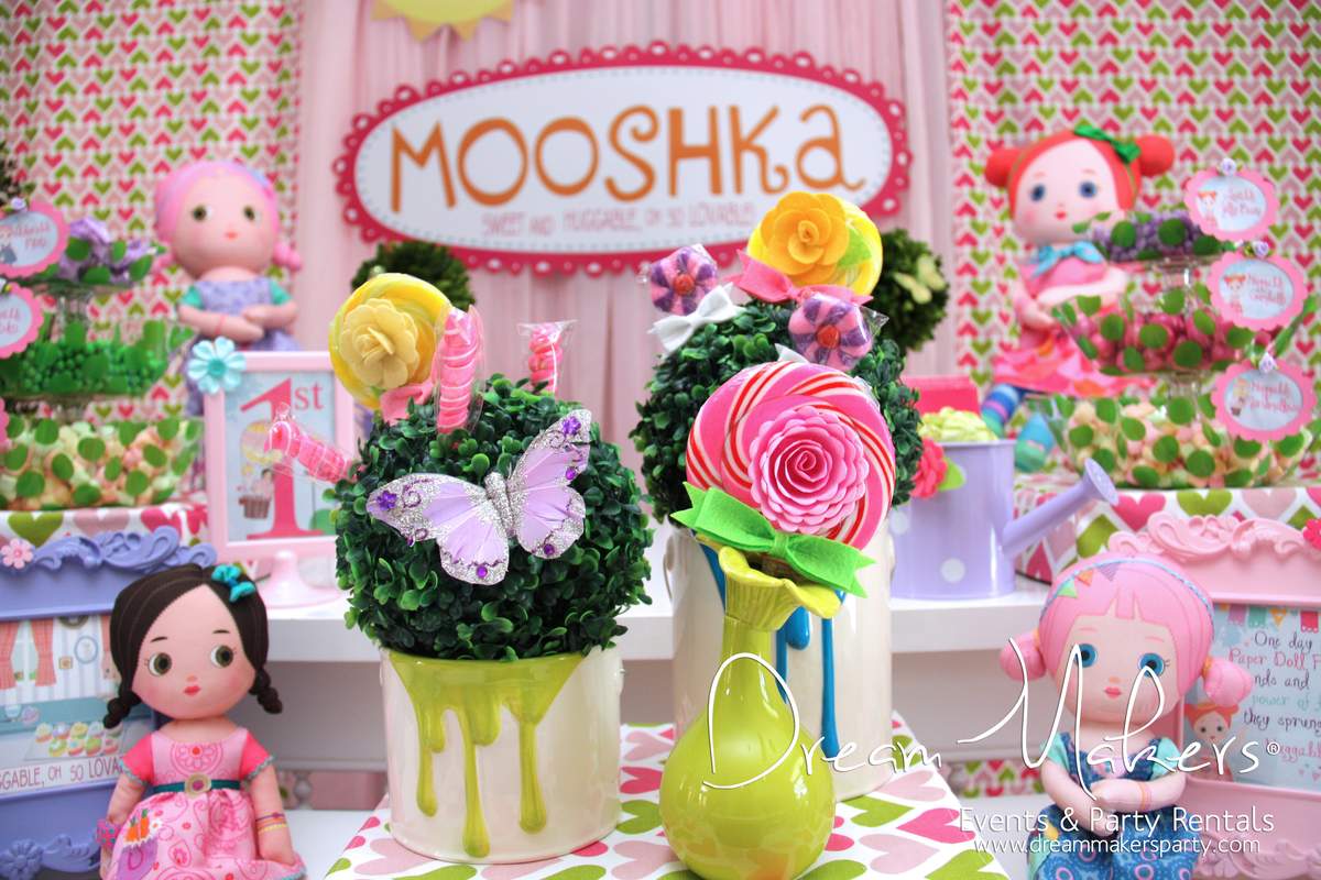 Mooshka Dolls Birthday Party Ideas | Photo 2 of 30 | Catch My Party