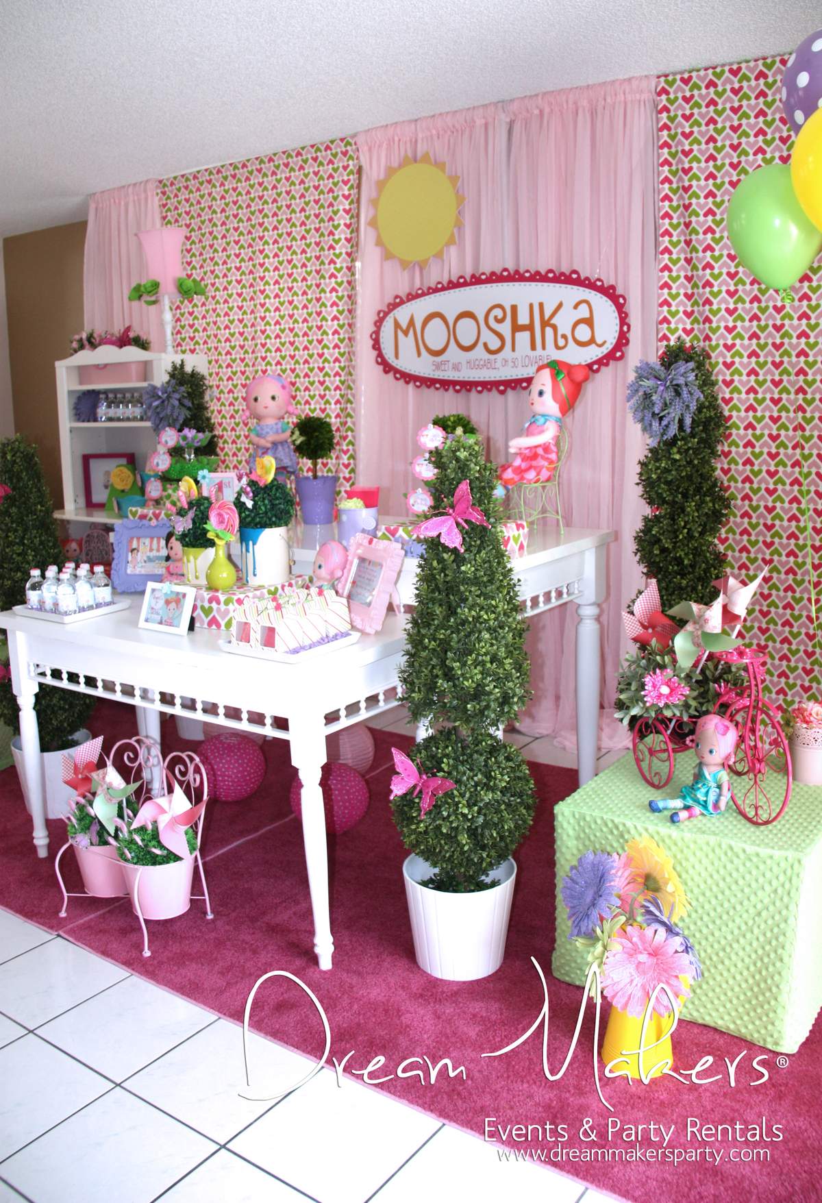 Mooshka Dolls Birthday Party Ideas | Photo 11 of 30 | Catch My Party