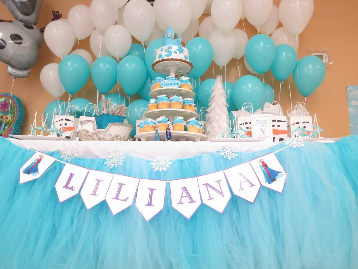 Frozen Party- 5th Birthday / Birthday "Frozen Party- 5th Birthday ...