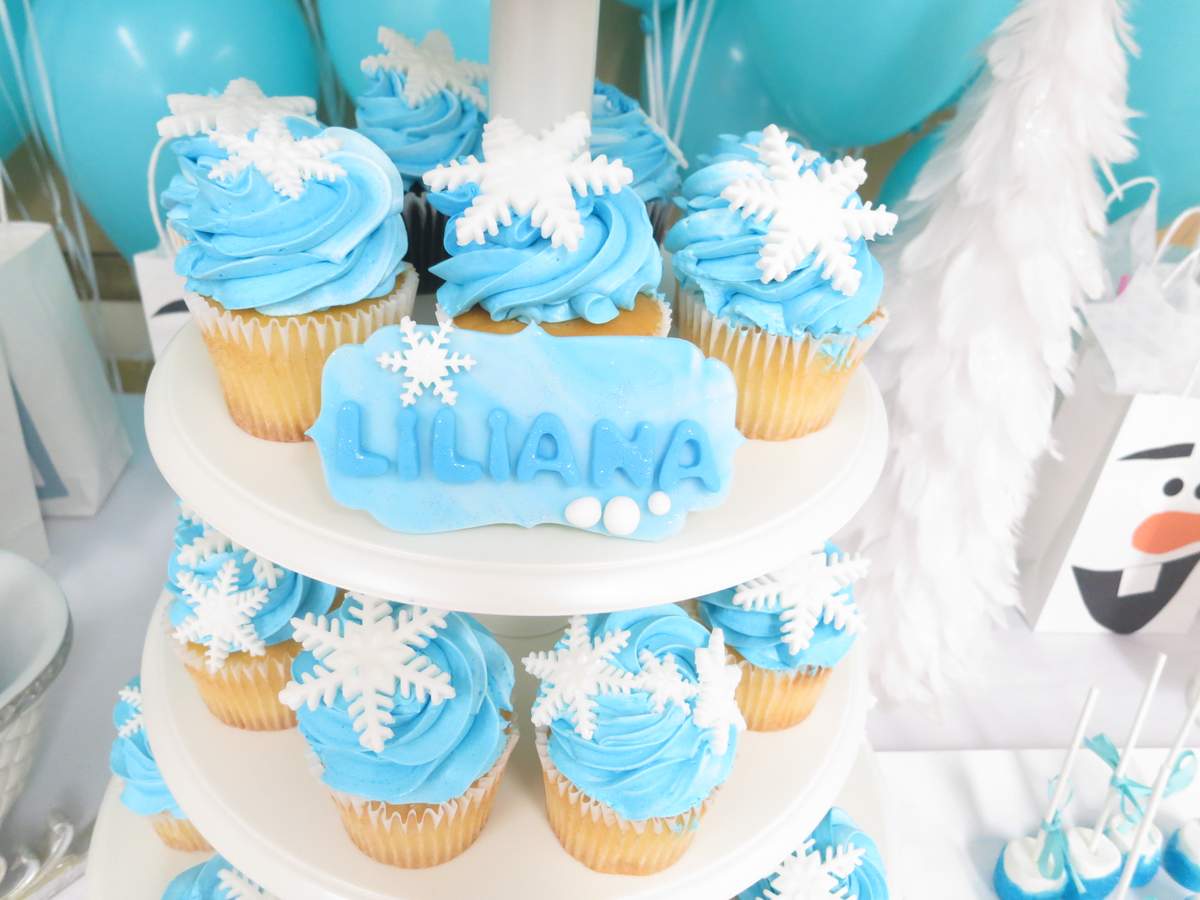 Frozen Party- 5th Birthday Birthday Party Ideas | Photo 1 of 16 | Catch ...