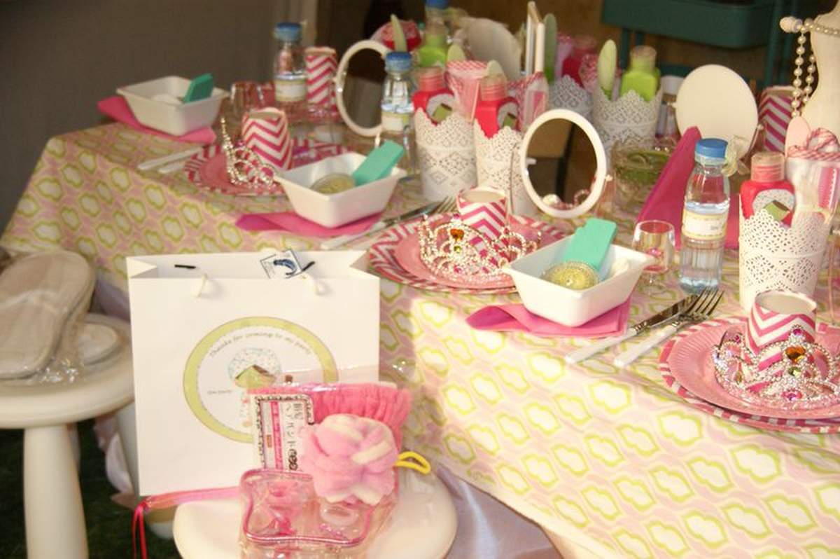 spa party Party Ideas | Photo 2 of 17 | Catch My Party