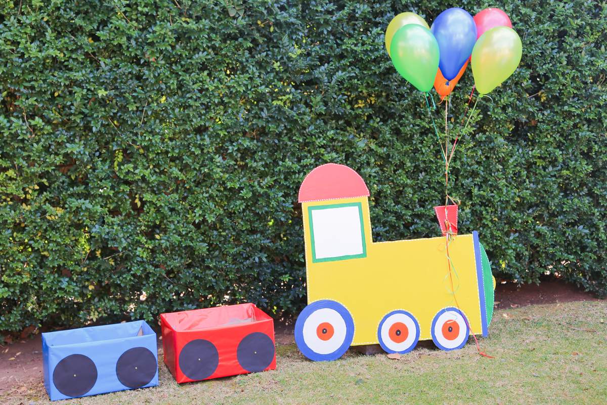 Trains Birthday Party Ideas | Photo 4 of 45 | Catch My Party