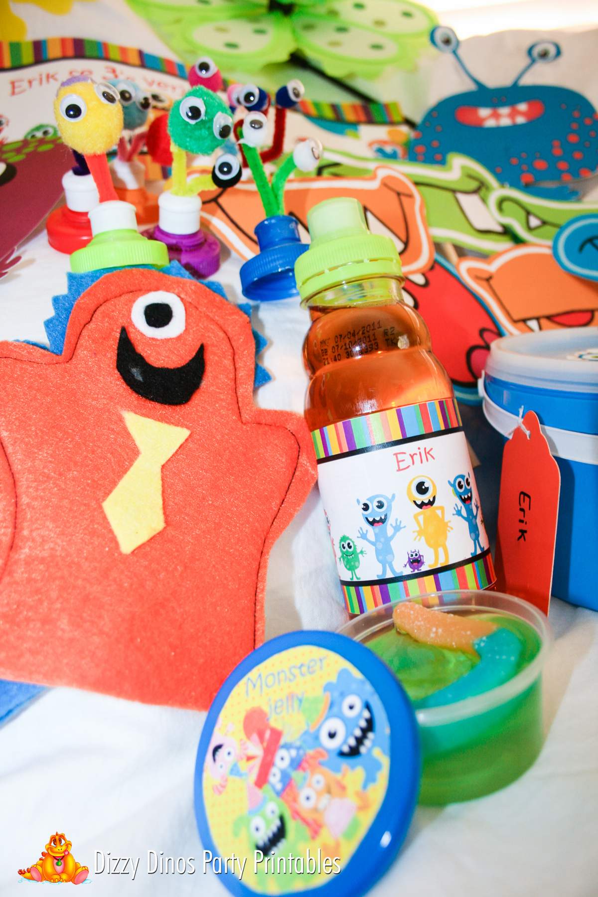 Silly Monsters Birthday Party Ideas | Photo 15 of 43 | Catch My Party