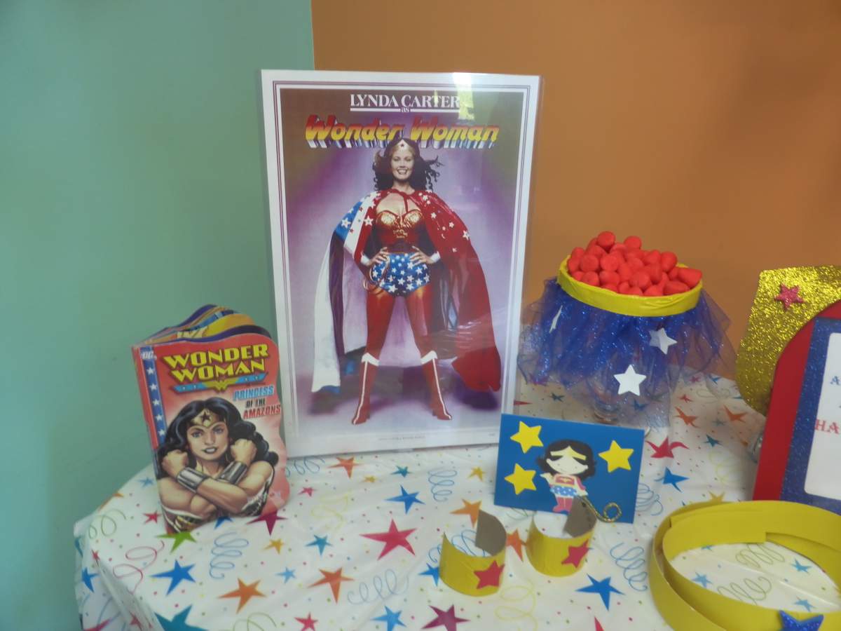 Wonder Woman Birthday Party Ideas | Photo 1 of 12 | Catch My Party