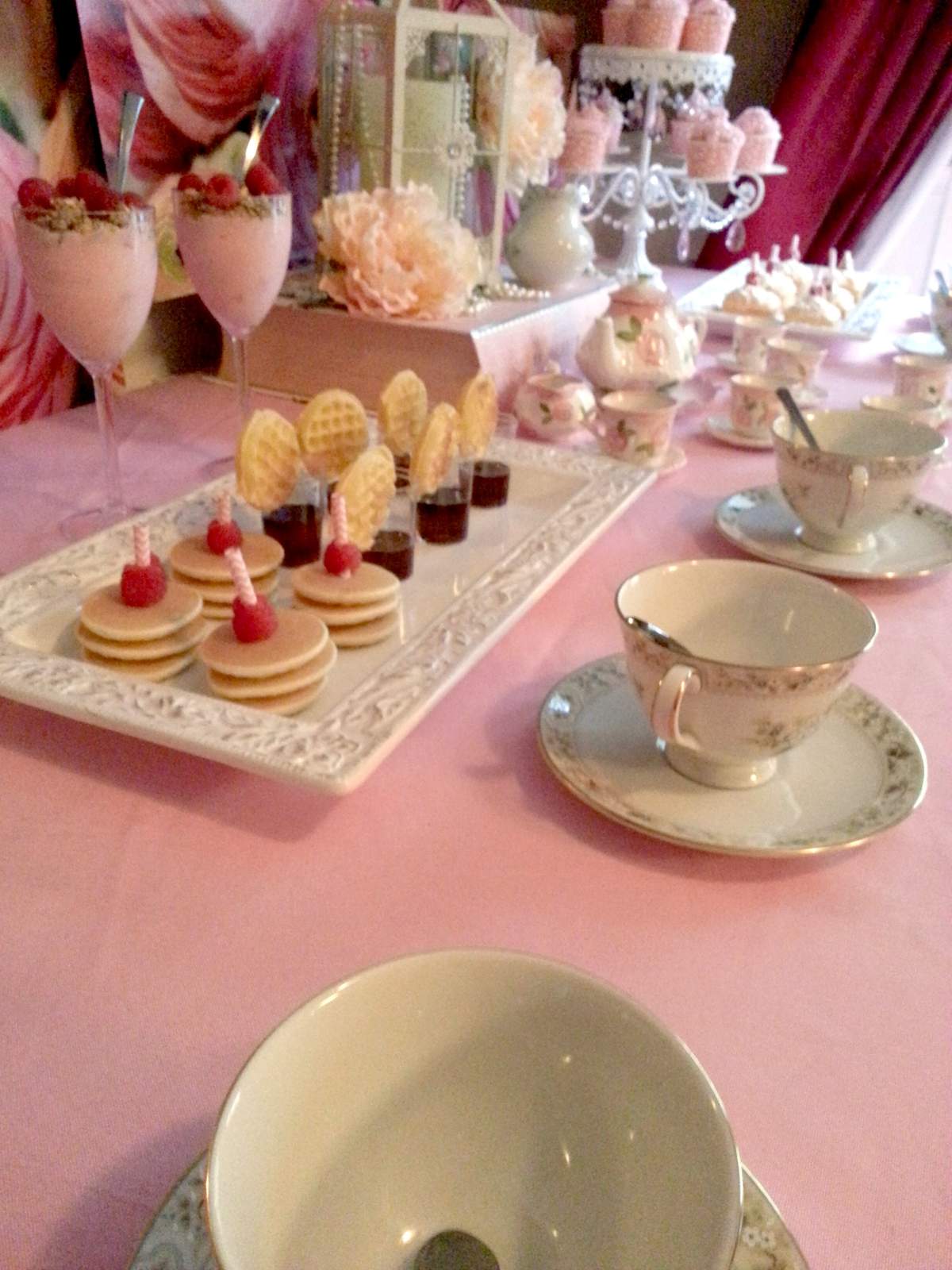 Shabby Chic, Vintage Glam Tea Party Party Ideas | Photo 4 of 19 | Catch ...
