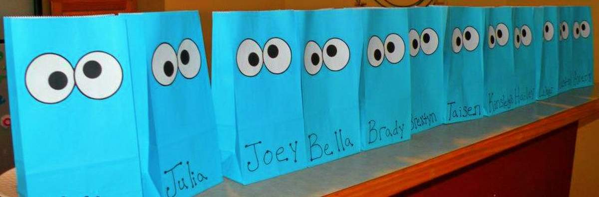 Cookie Monster Birthday Party Ideas | Photo 9 of 14 | Catch My Party