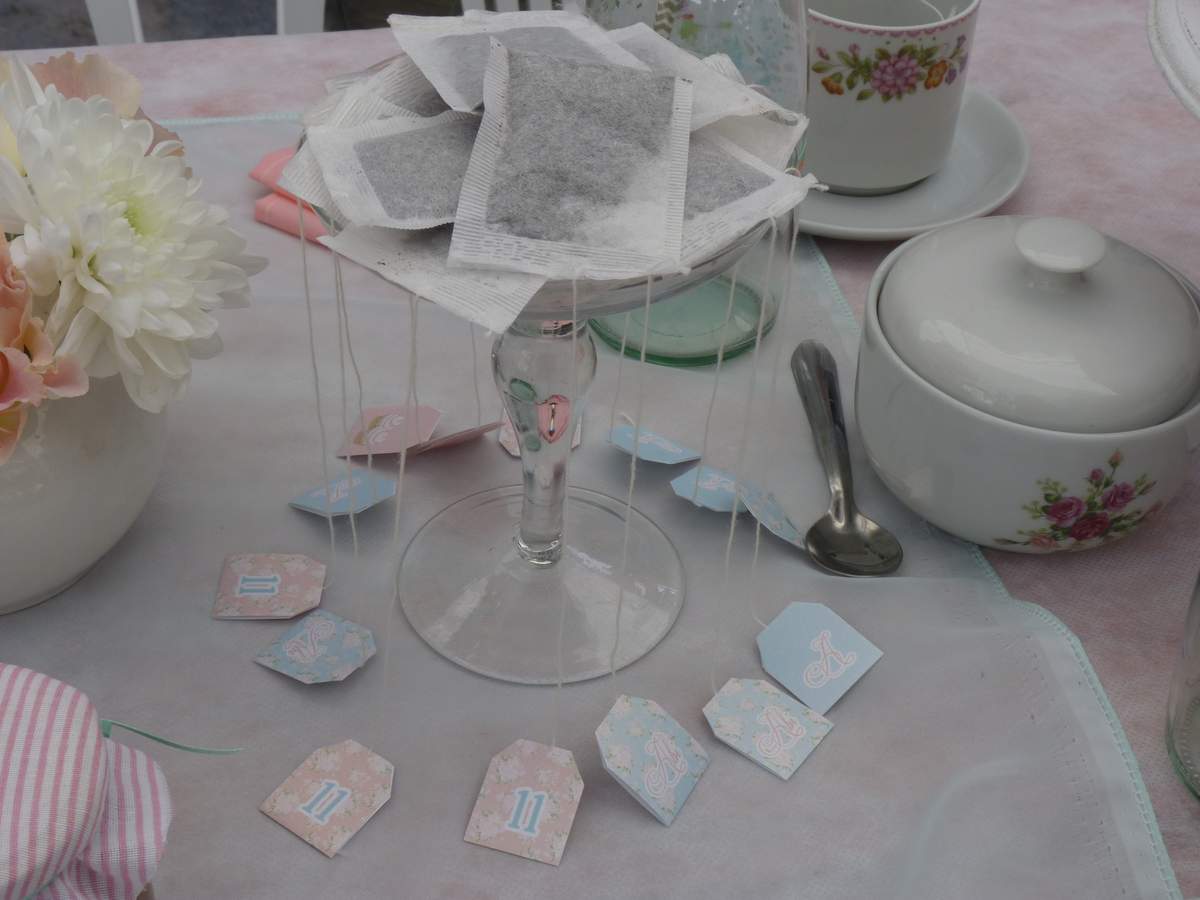 Vintage Shabby Chic Tea Party Party Ideas | Photo 6 of 18 | Catch My Party