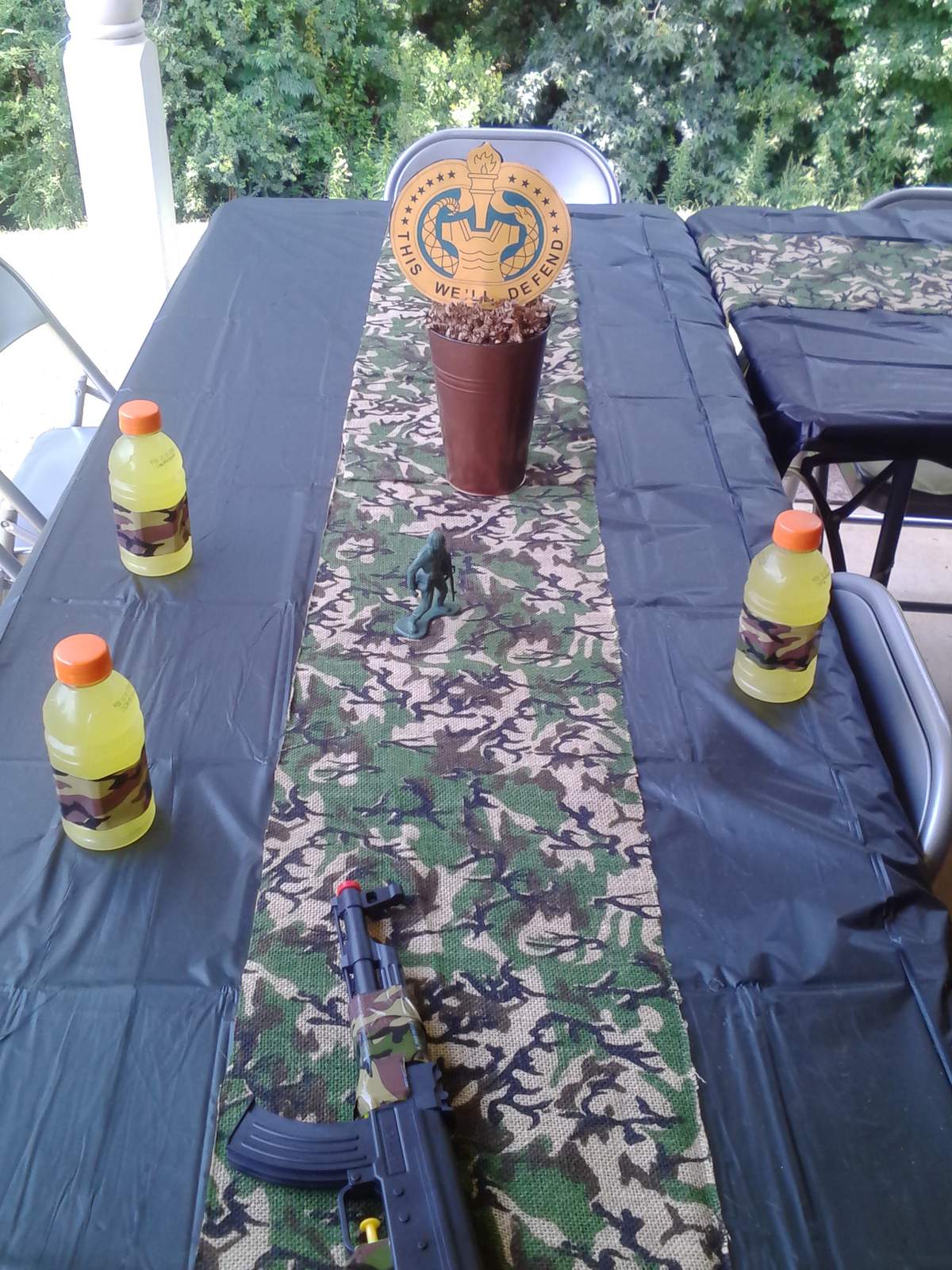 Military Birthday Party Ideas | Photo 1 of 20 | Catch My Party