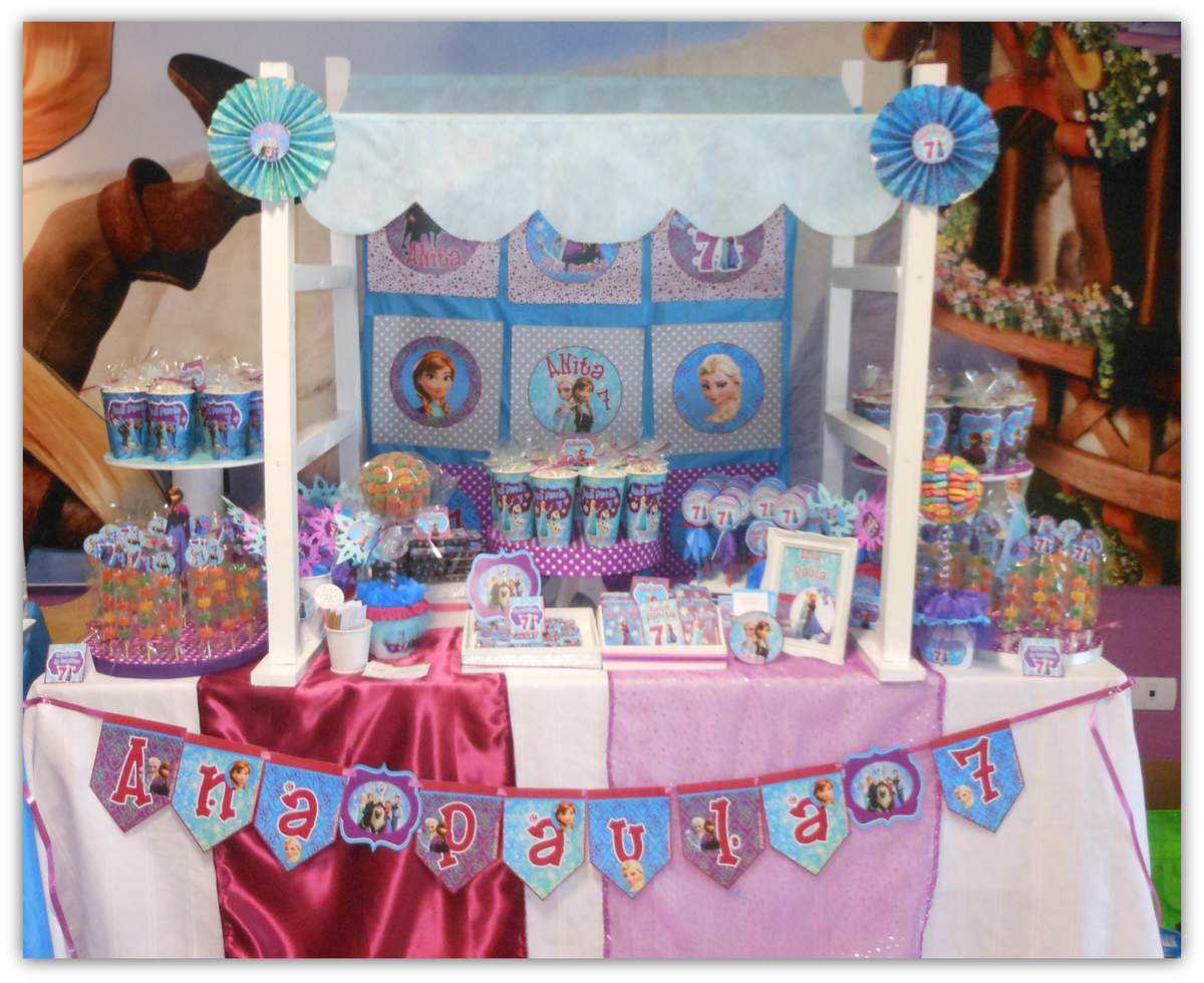 Disney Frozen Birthday Party Ideas | Photo 7 of 36 | Catch My Party