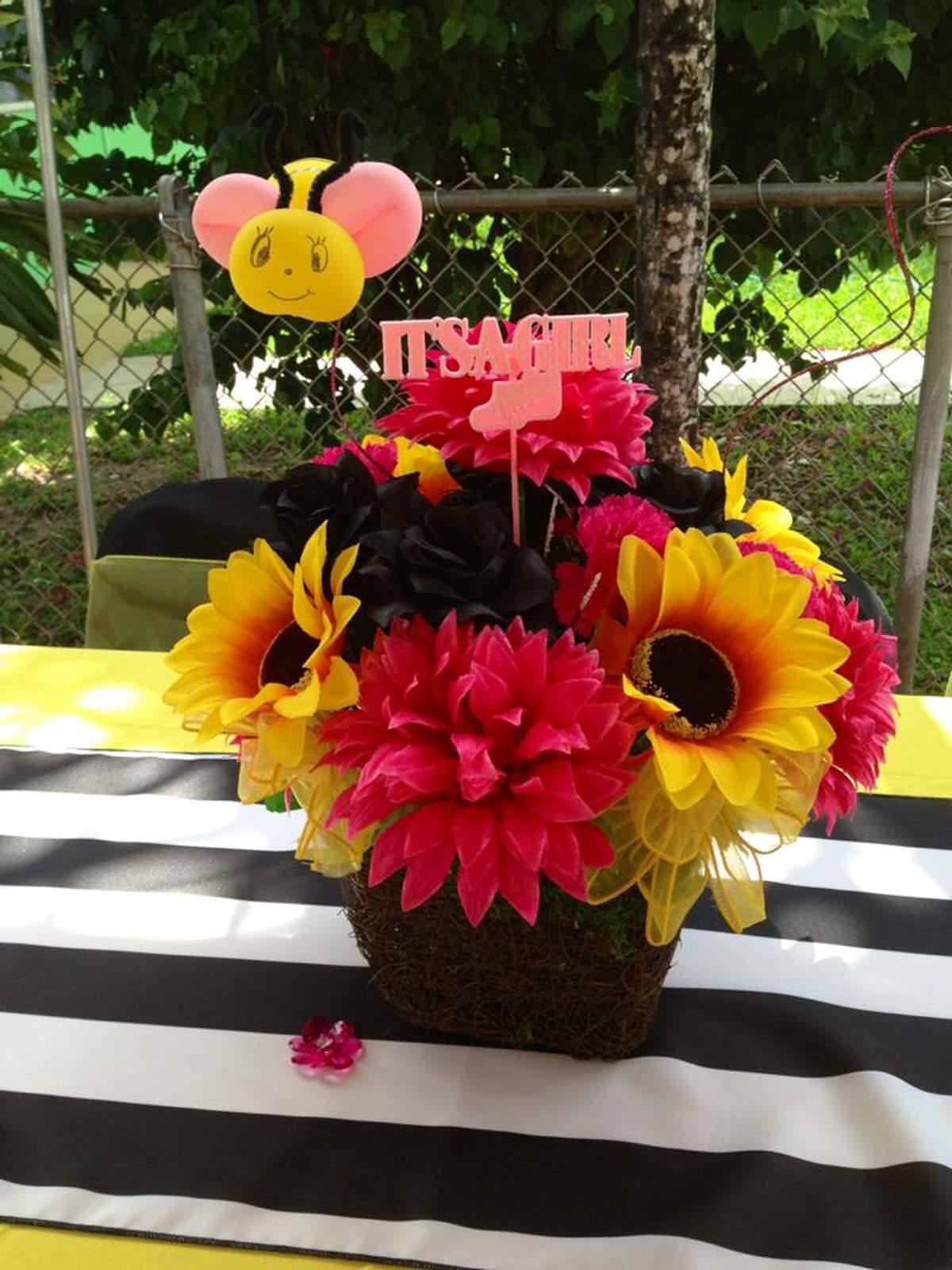Bumble Bee Theme Baby Shower Baby Shower Party Ideas | Photo 1 of 7 ...