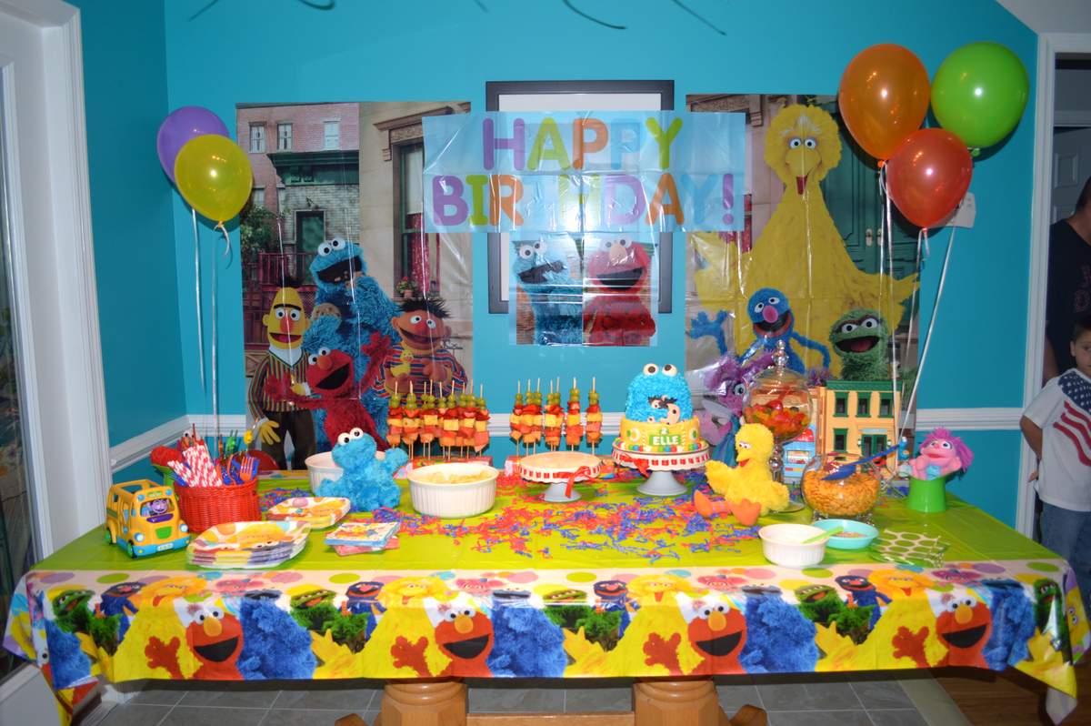 Sesame Street Birthday Party Ideas | Photo 8 of 14 | Catch My Party