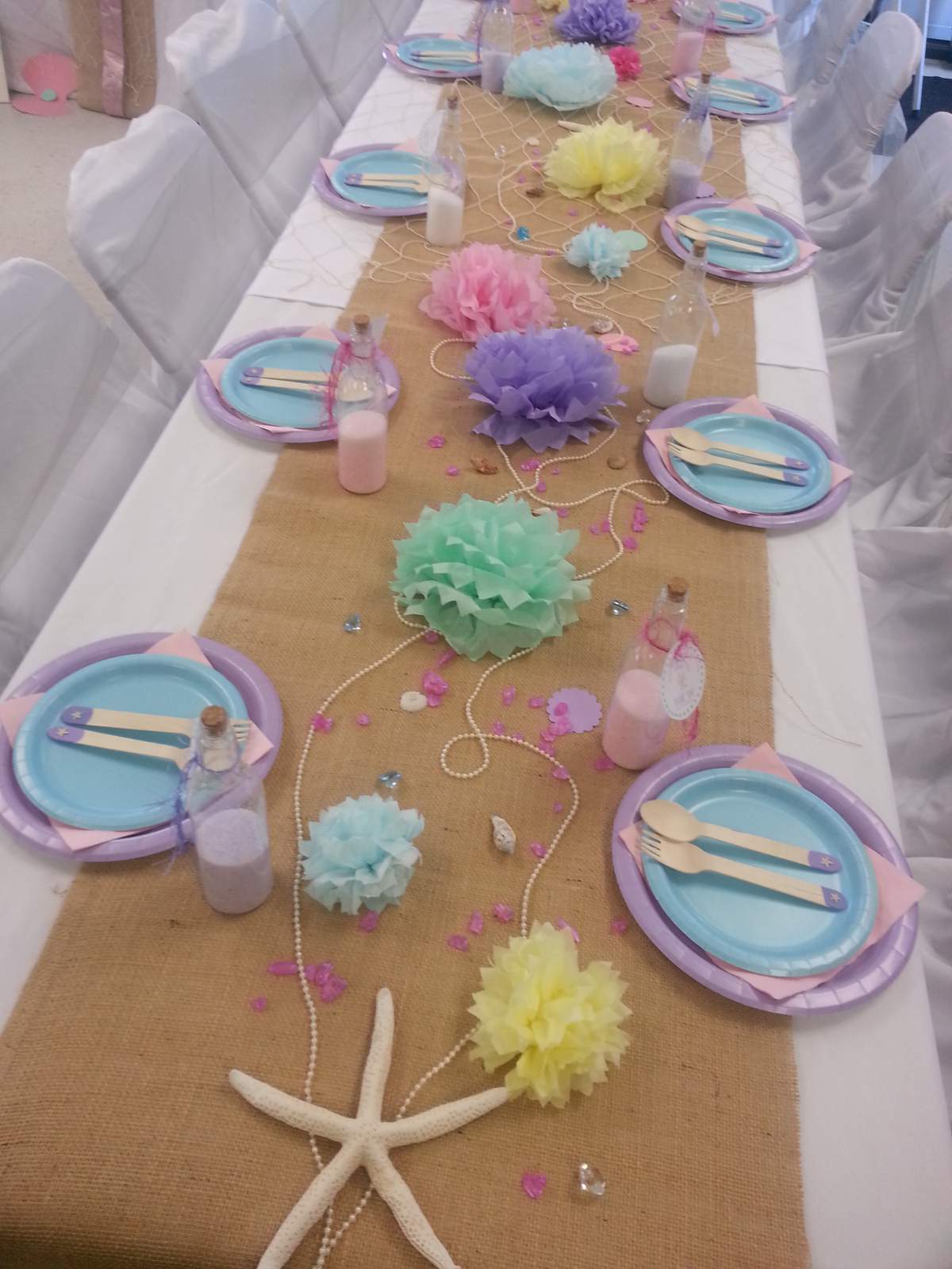 Mermaids Baby Shower Party Ideas | Photo 1 of 77 | Catch My Party