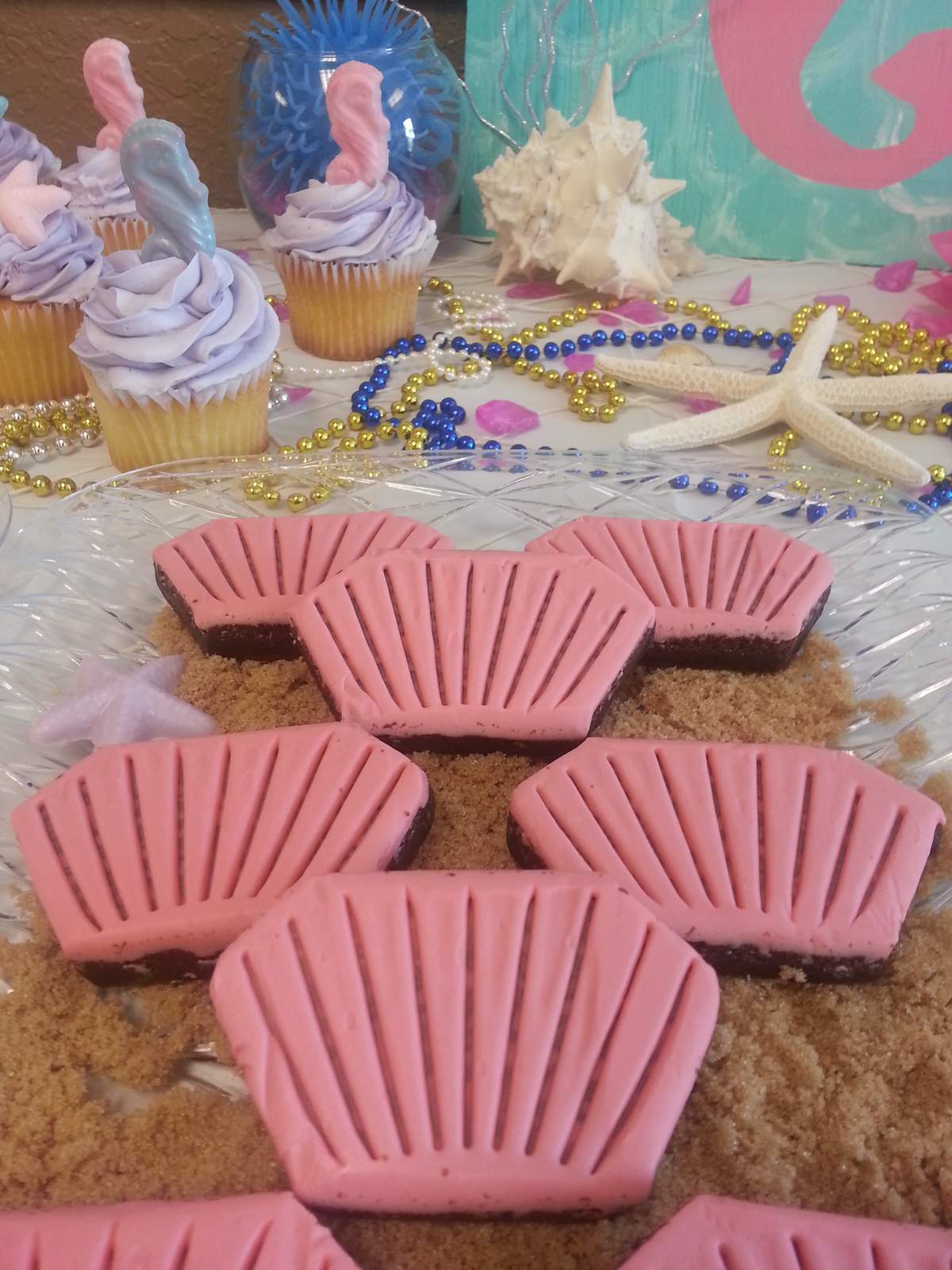 Mermaids Baby Shower Party Ideas | Photo 55 of 77 | Catch My Party