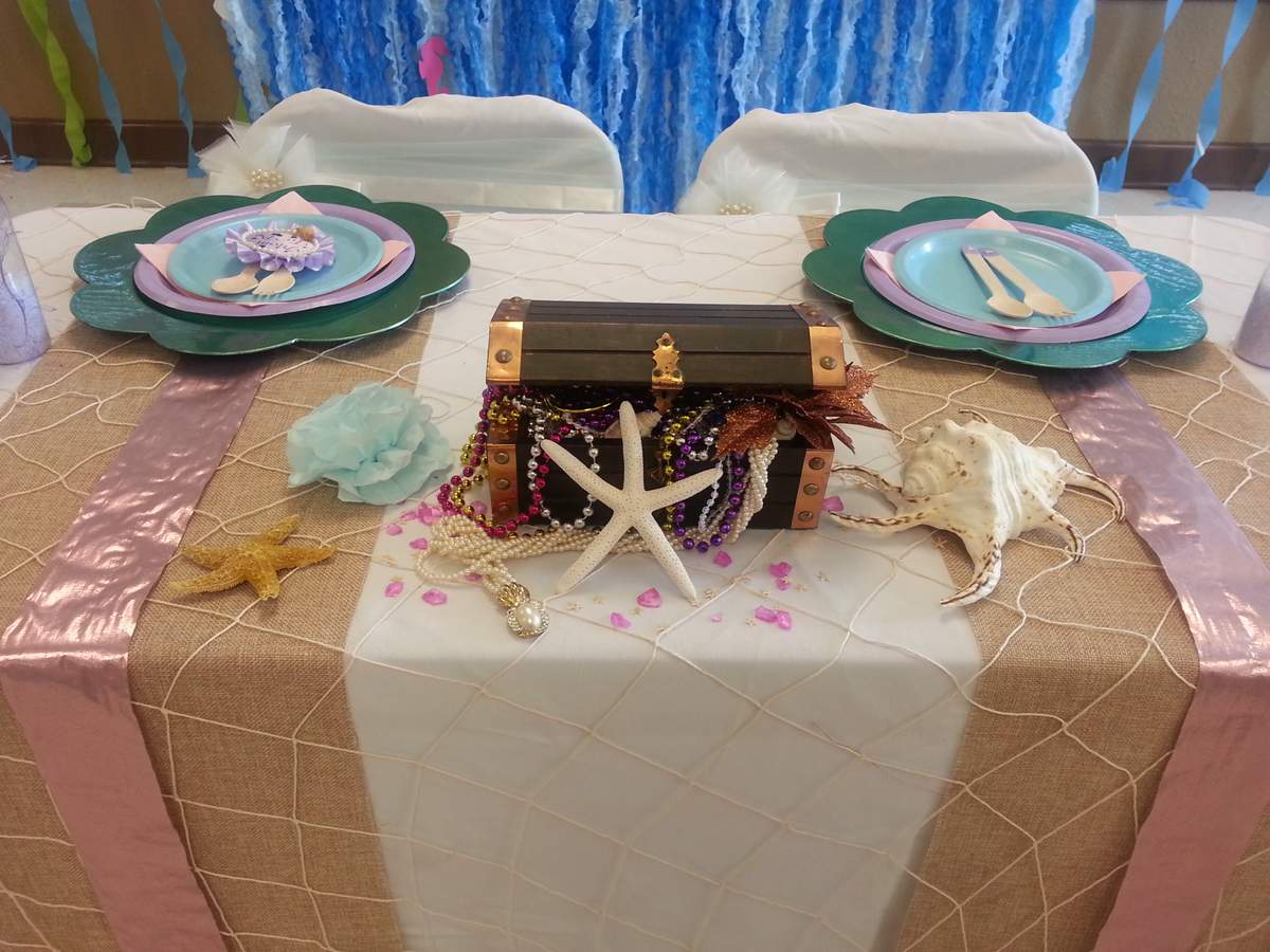 Mermaids Baby Shower Party Ideas | Photo 18 of 77 | Catch My Party