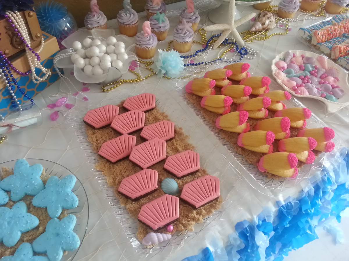 Mermaids Baby Shower Party Ideas | Photo 7 of 77 | Catch My Party
