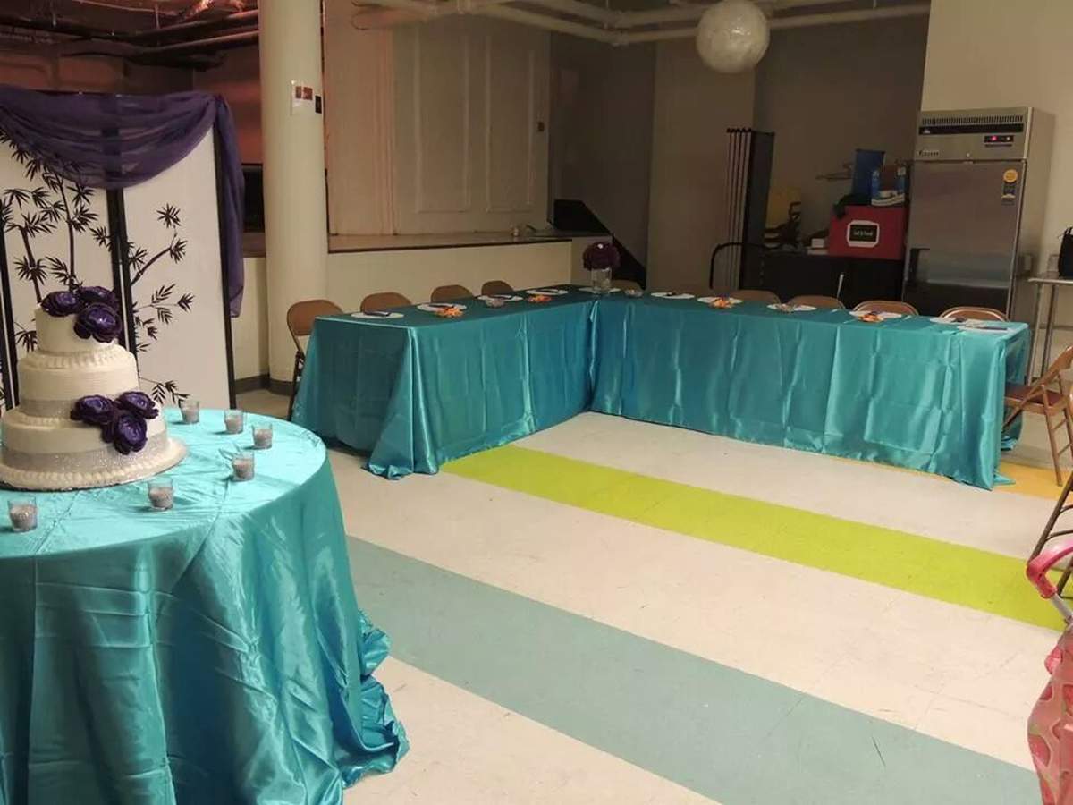 Turquoise and purple Birthday Party Ideas | Photo 2 of 17 | Catch My Party