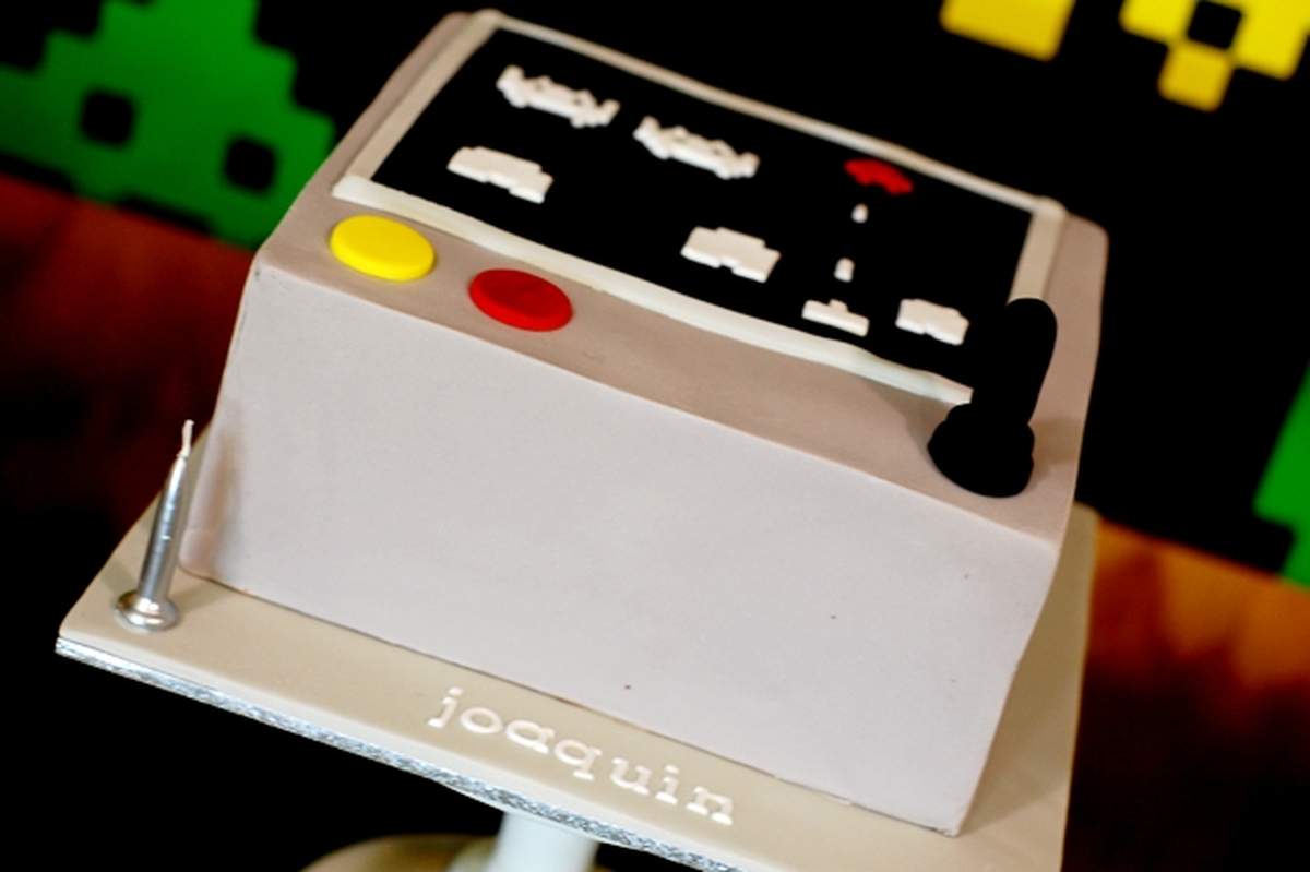 Space Invaders Birthday Party Ideas | Photo 1 of 14 | Catch My Party