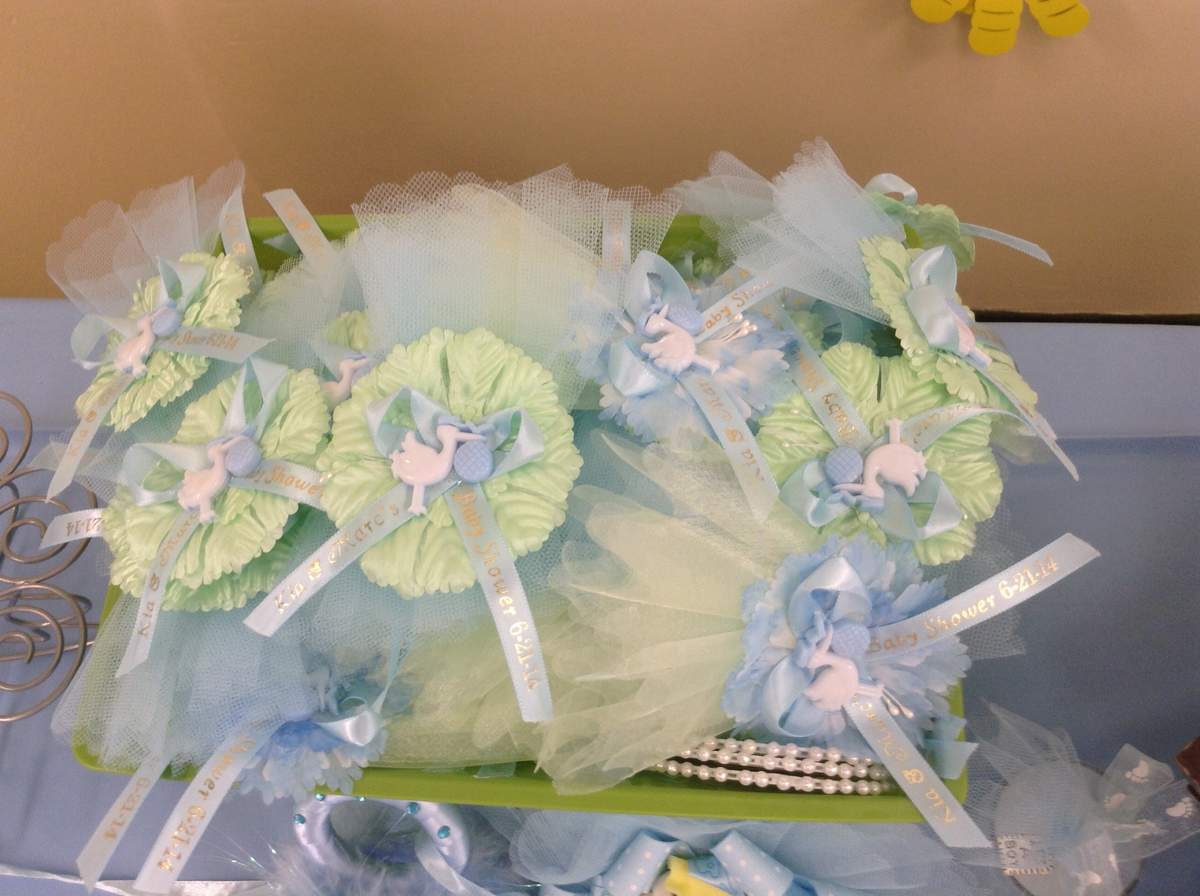 Stork Baby Shower Party Ideas | Photo 9 of 14 | Catch My Party