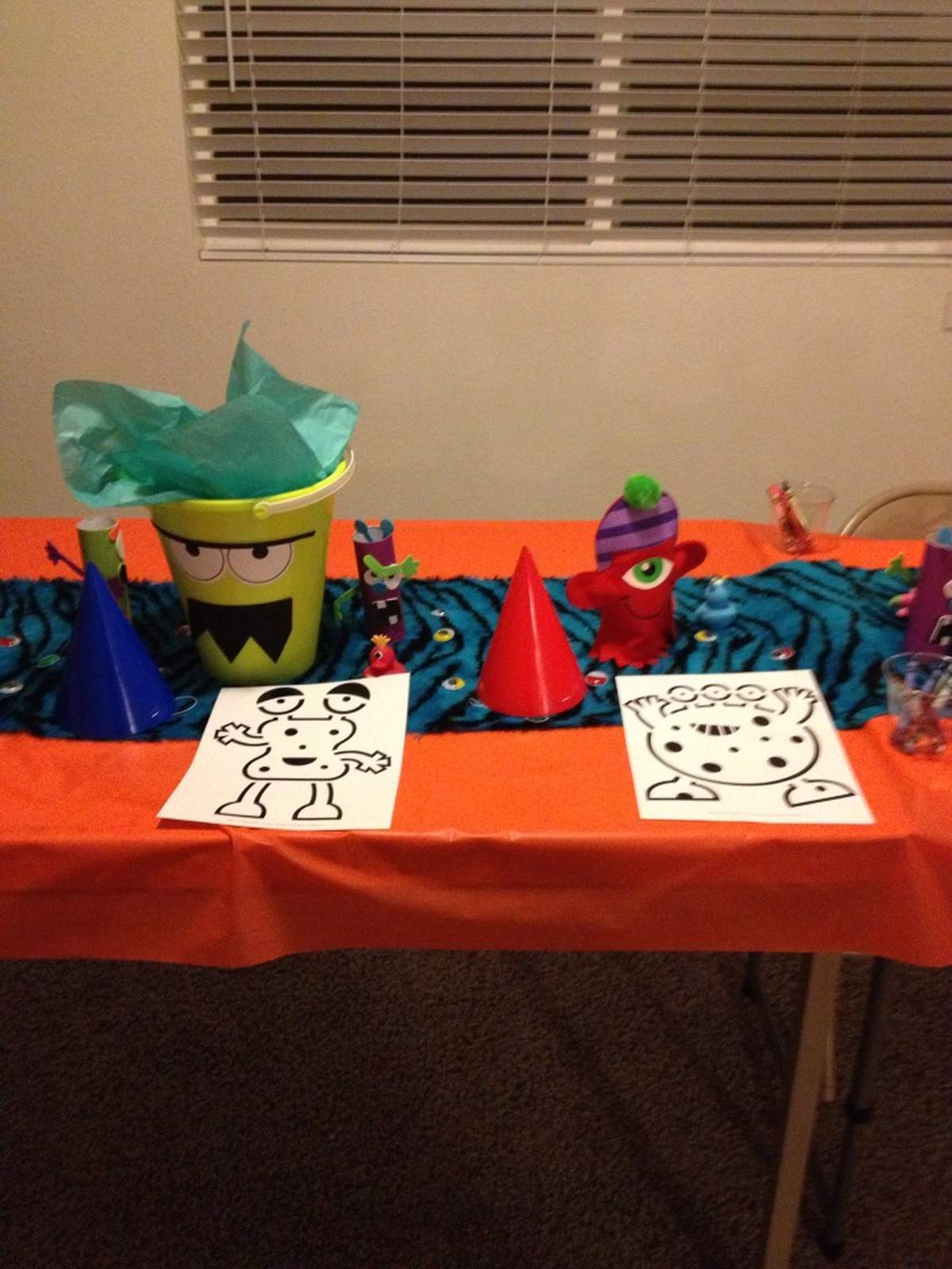 Monsters Birthday Party Ideas | Photo 9 of 32 | Catch My Party