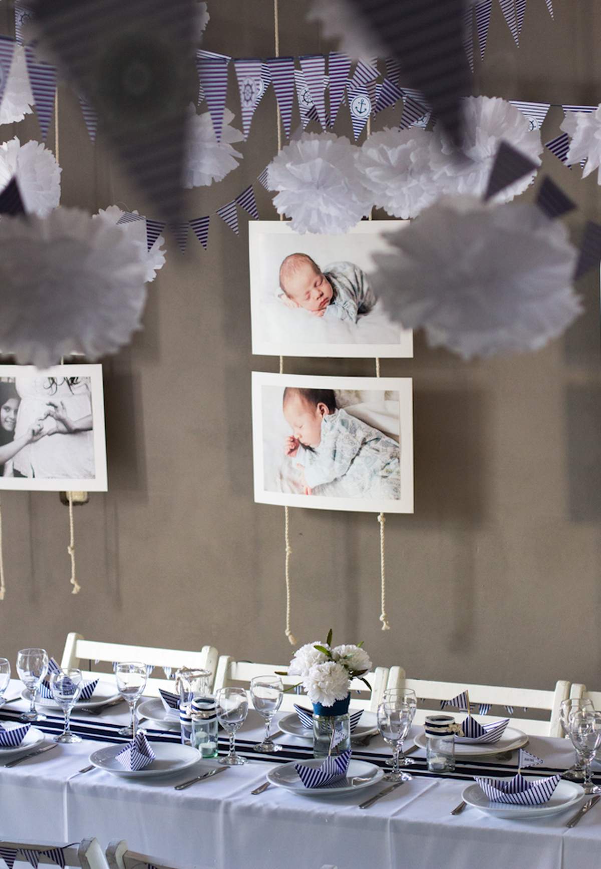 Nautical Baptism Party Ideas | Photo 10 of 14 | Catch My Party