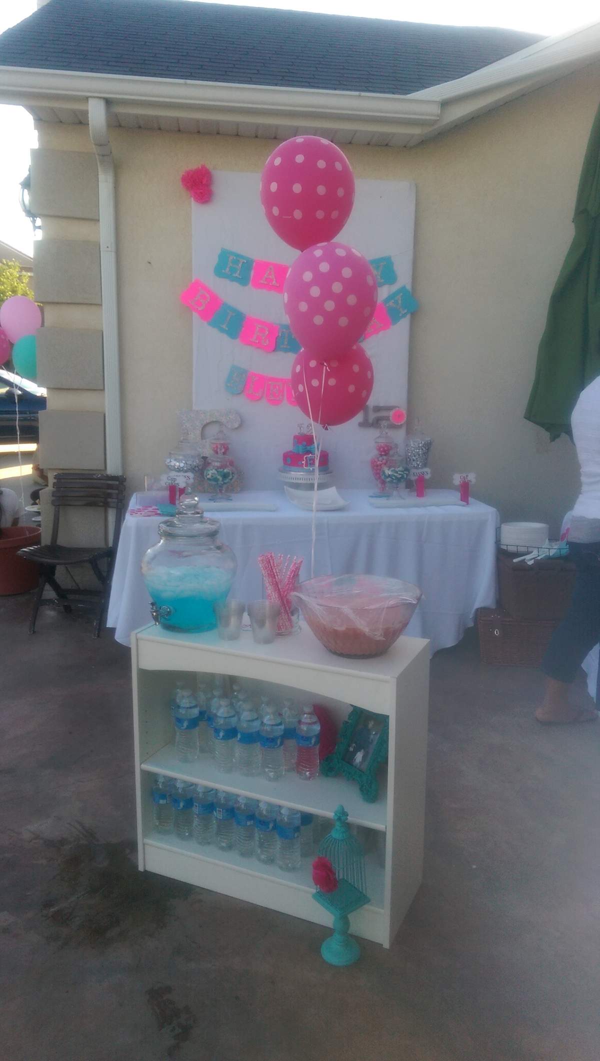 neon pink/turquoise/hot pink 12 birthday party Birthday Party Ideas ...