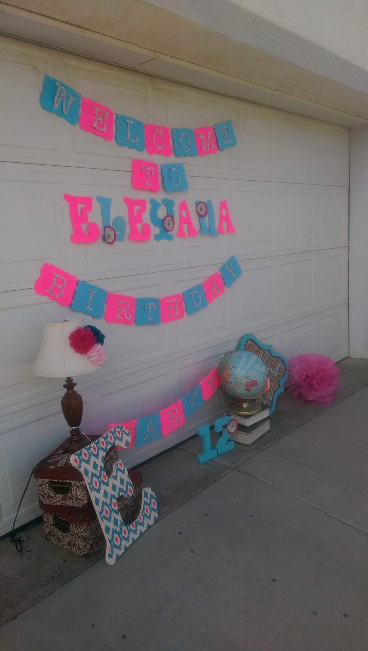 neon pink/turquoise/hot pink 12 birthday party Birthday Party Ideas ...