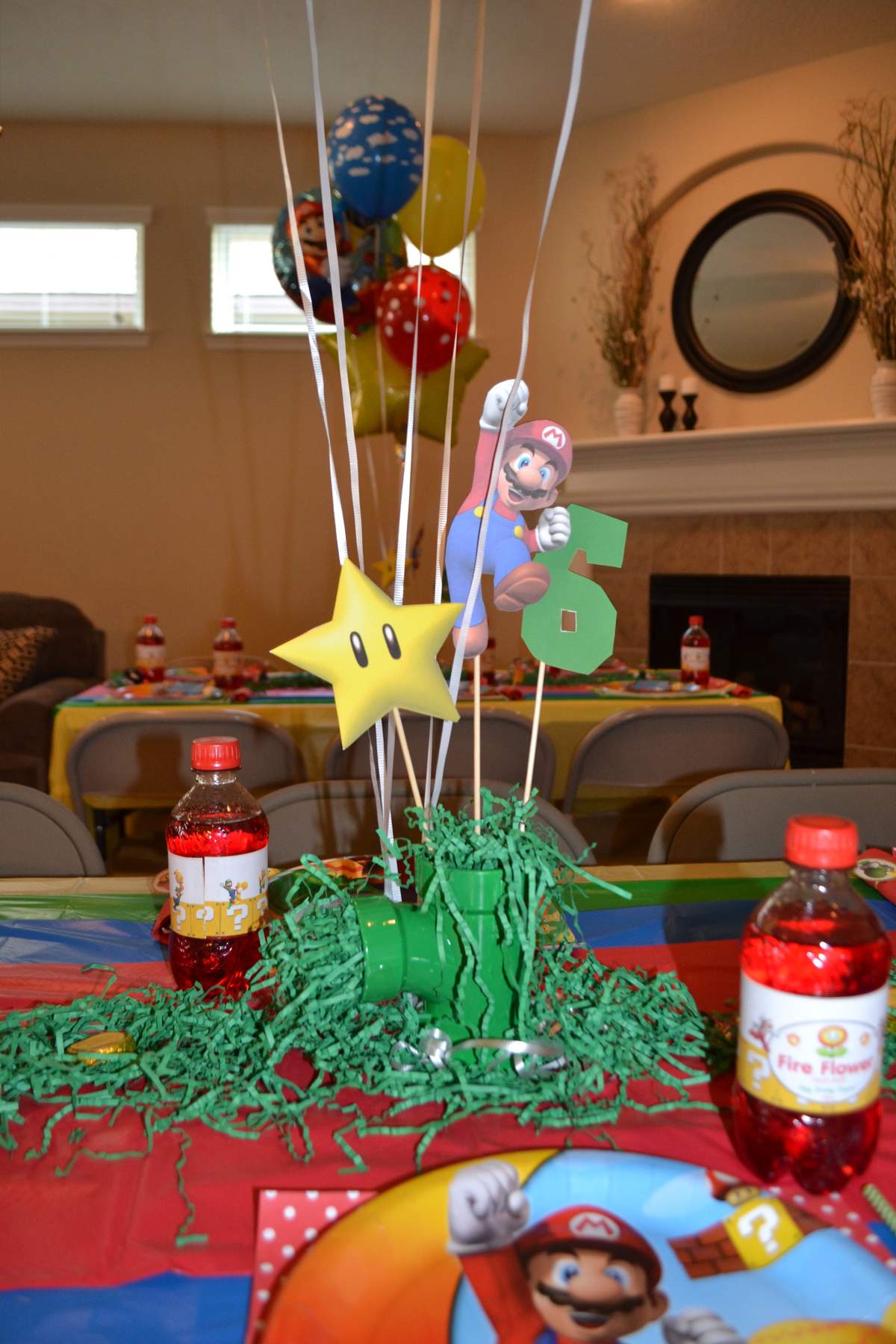 Super Mario Brothers Birthday Party Ideas | Photo 9 of 79 | Catch My Party